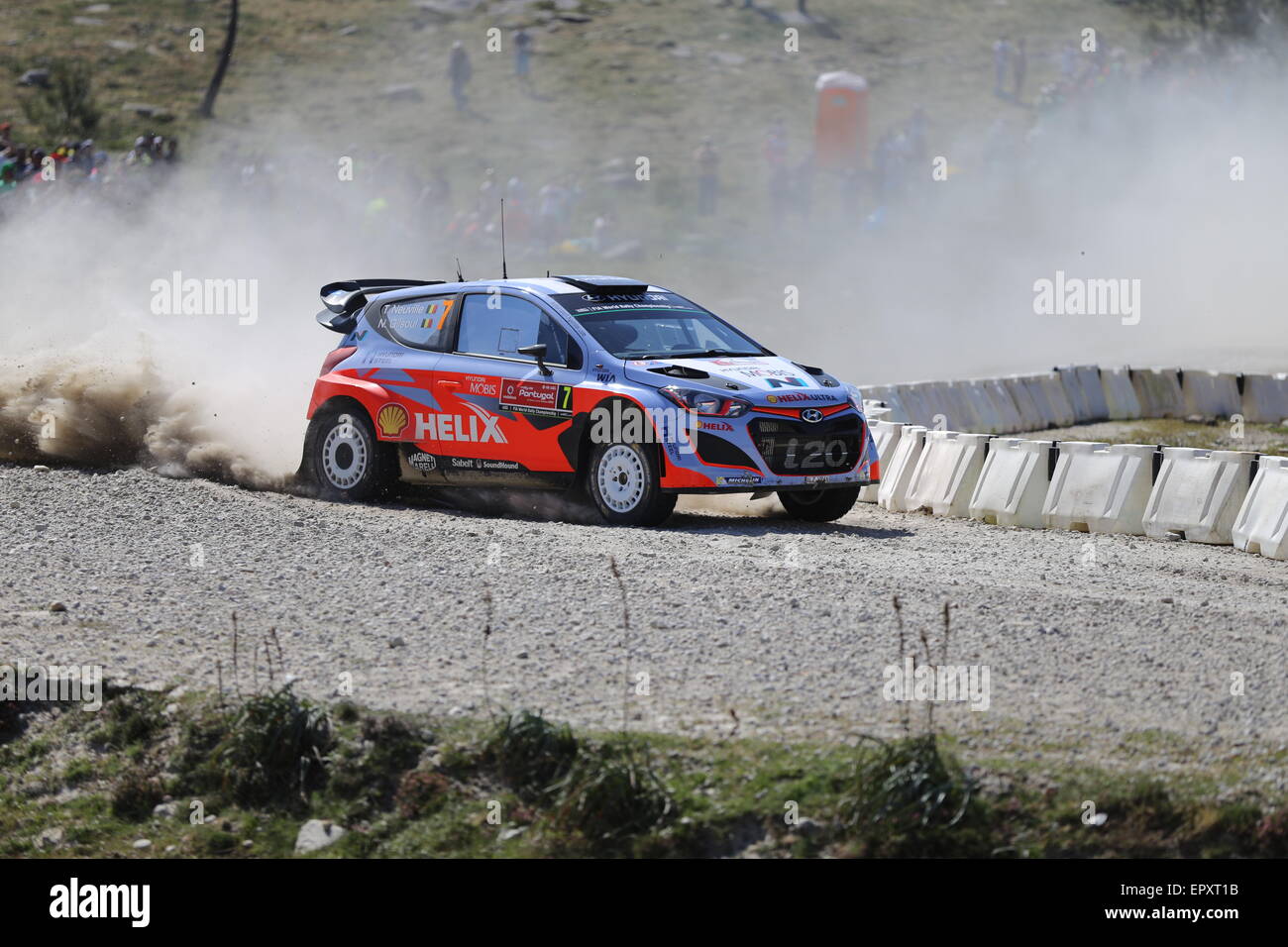 Viana do Castelo, Portugal - May 22, 2015: Belgian driver Thierry ...
