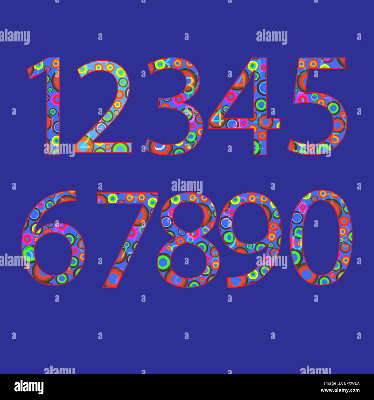 123 numbers hi-res stock photography and images - Alamy