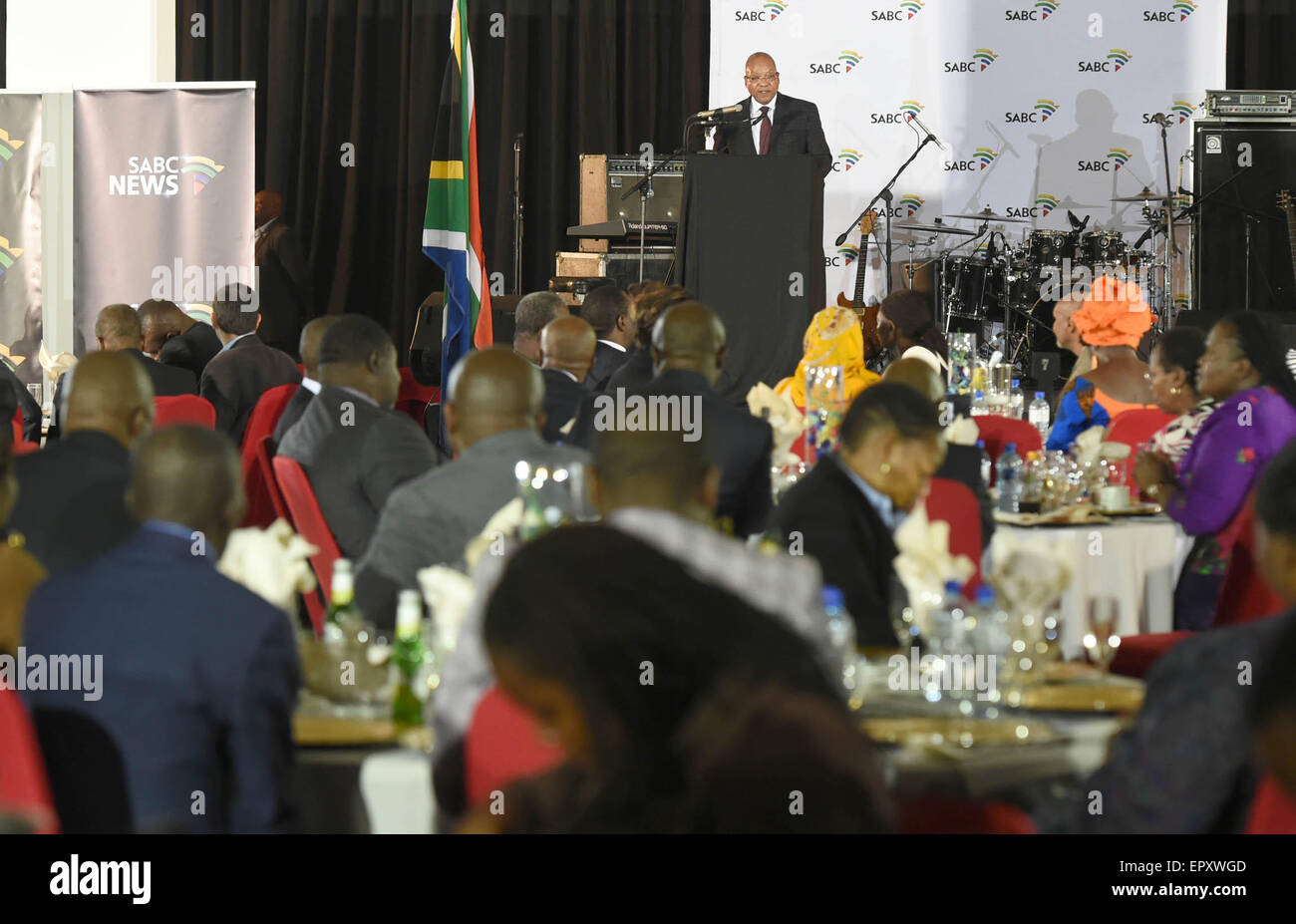 Johannesburg, South Africa. 22nd May, 2015. South African President ...
