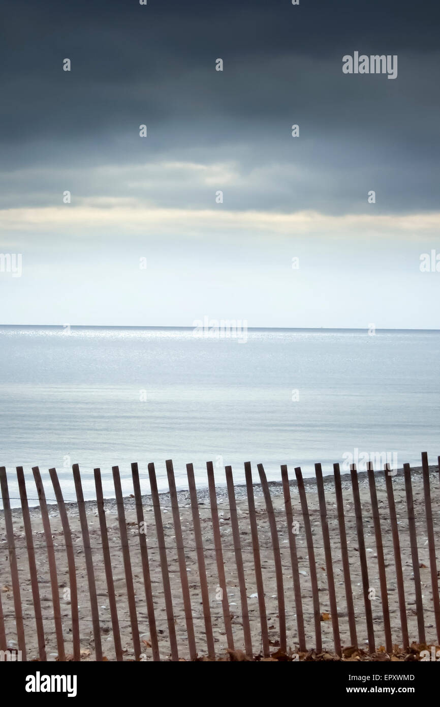 Beach protection fence hi-res stock photography and images - Alamy