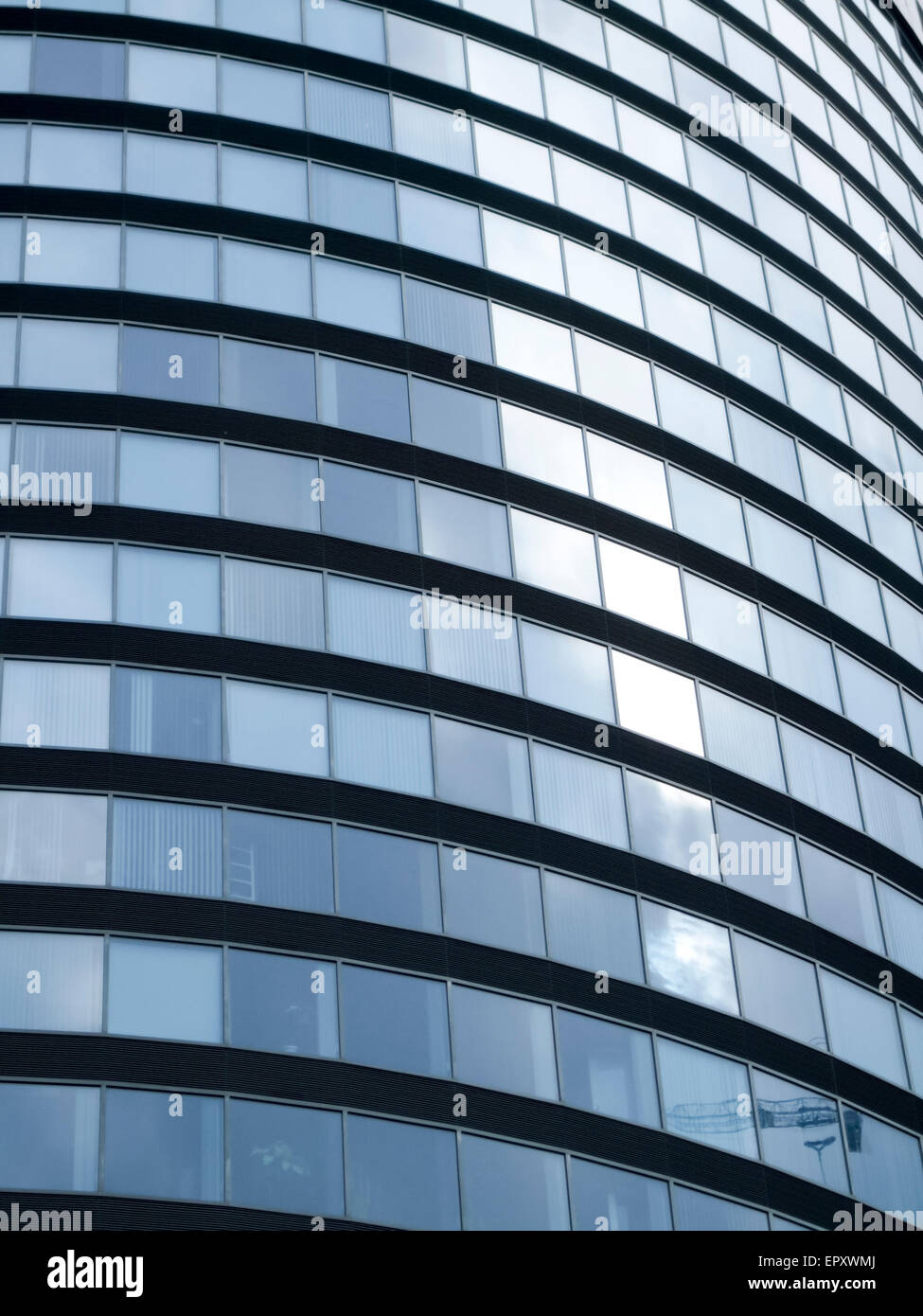 Low angle view of a glass building Stock Photo - Alamy