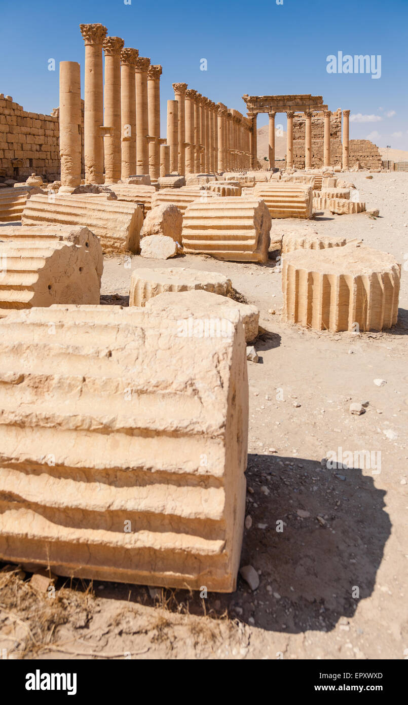 Columns and ruins Stock Photo - Alamy