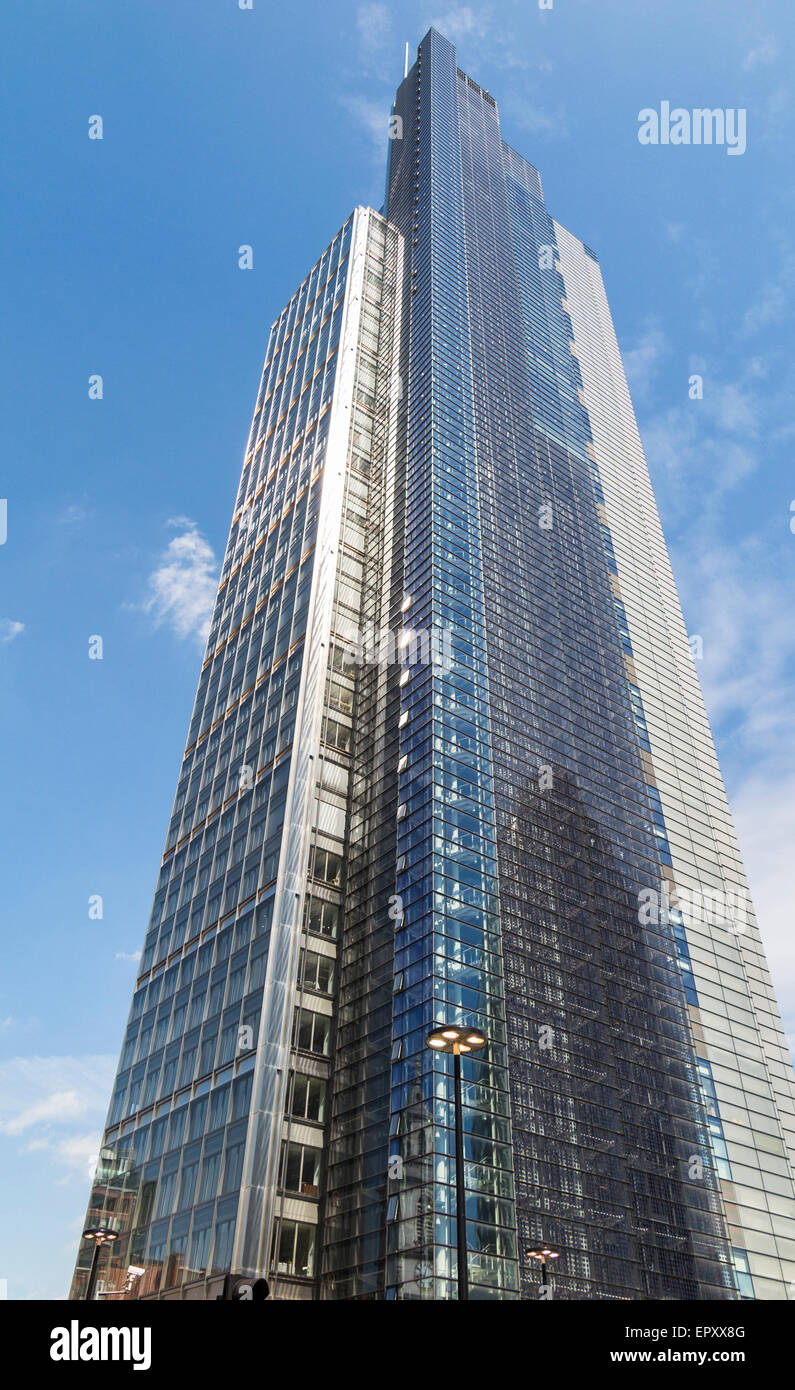 Modern architecture: exterior of Heron Tower, 110 Bishopsgate, London ...