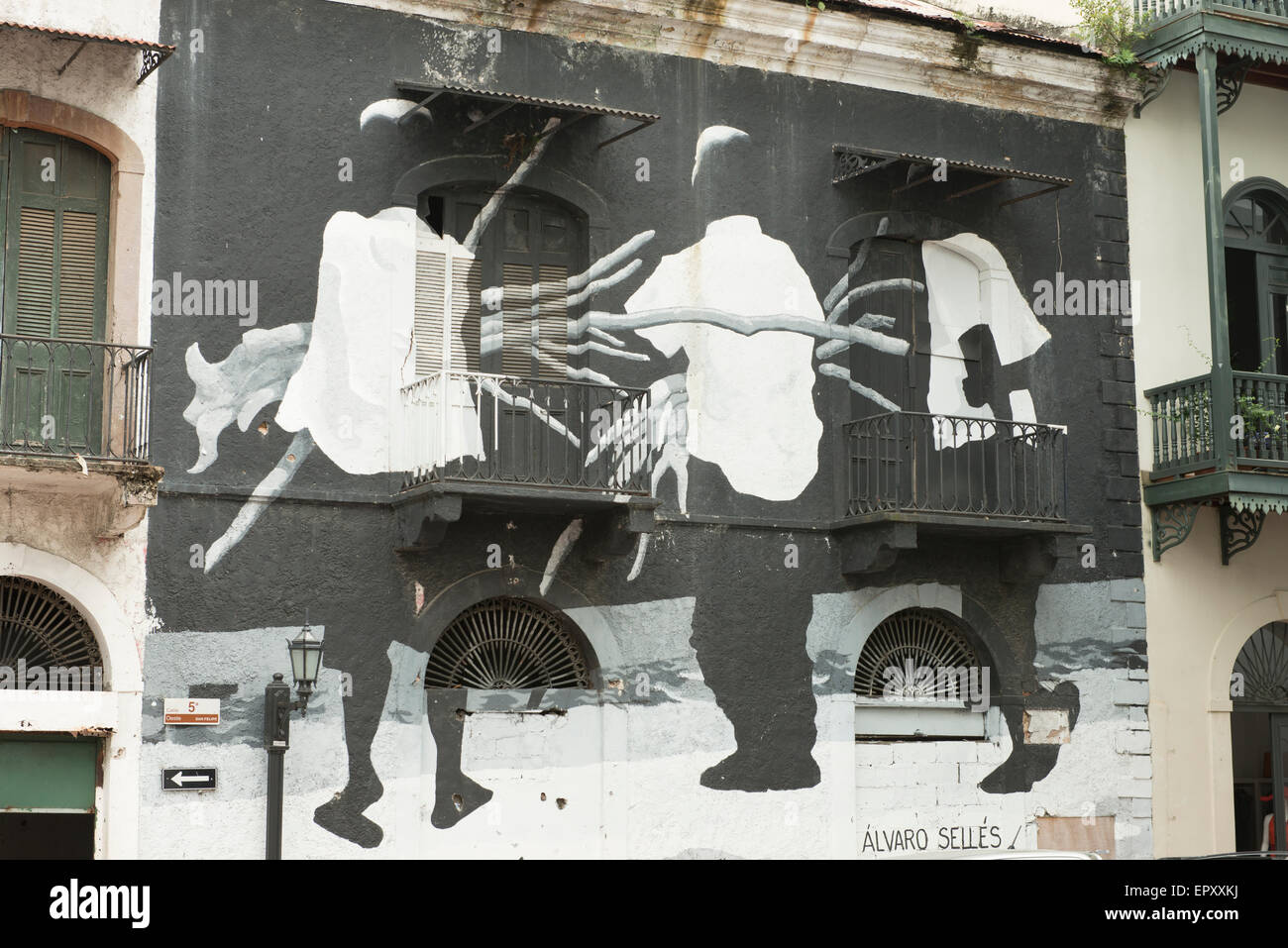 Graffiti panama hi-res stock photography and images - Alamy