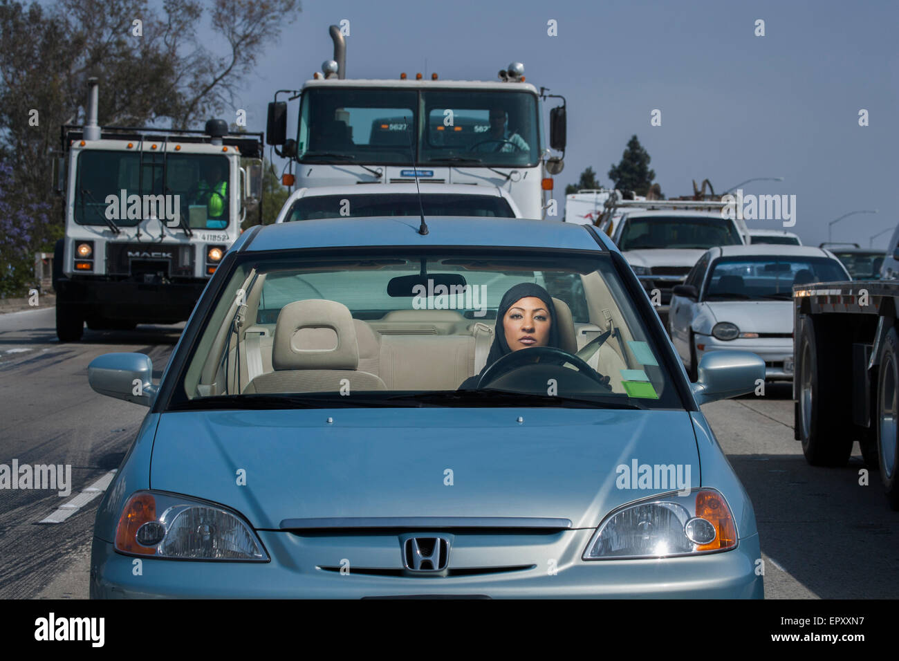 Driving in los angeles california hi-res stock photography and images ...