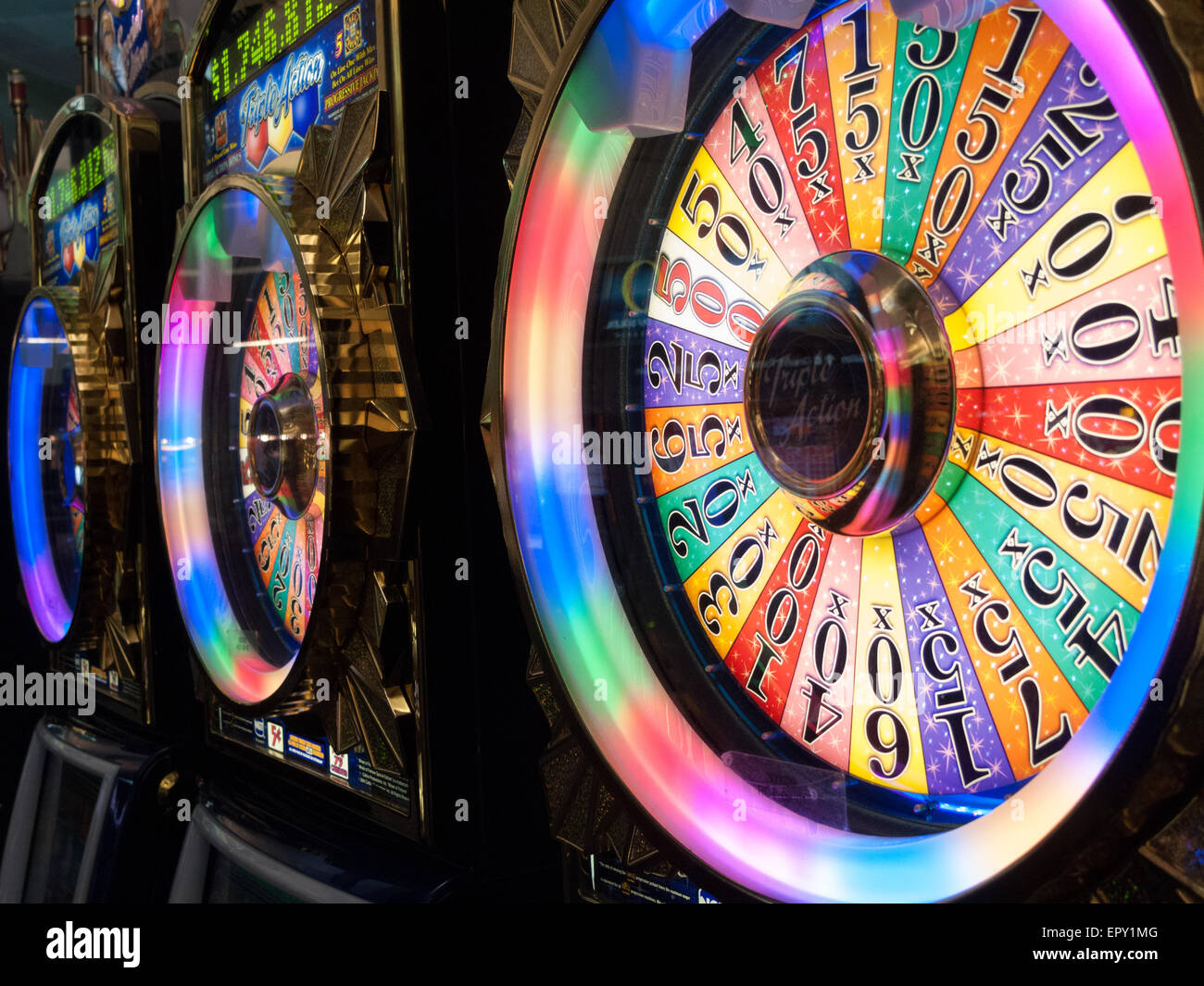 Wheel of fortune america hi-res stock photography and images - Alamy