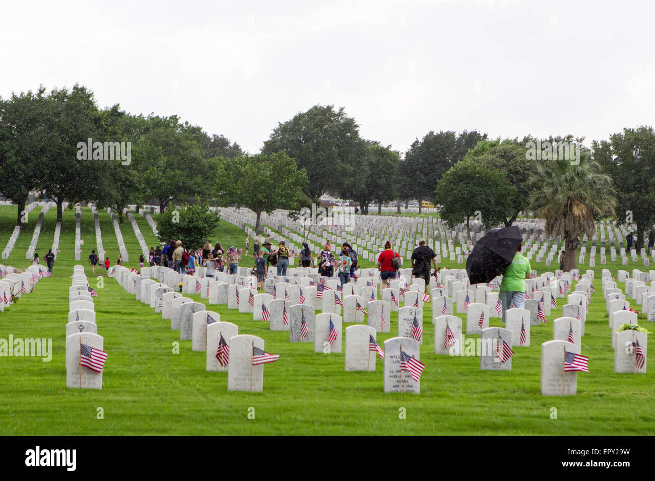 Fort sam houston national cemetery hi-res stock photography and images ...