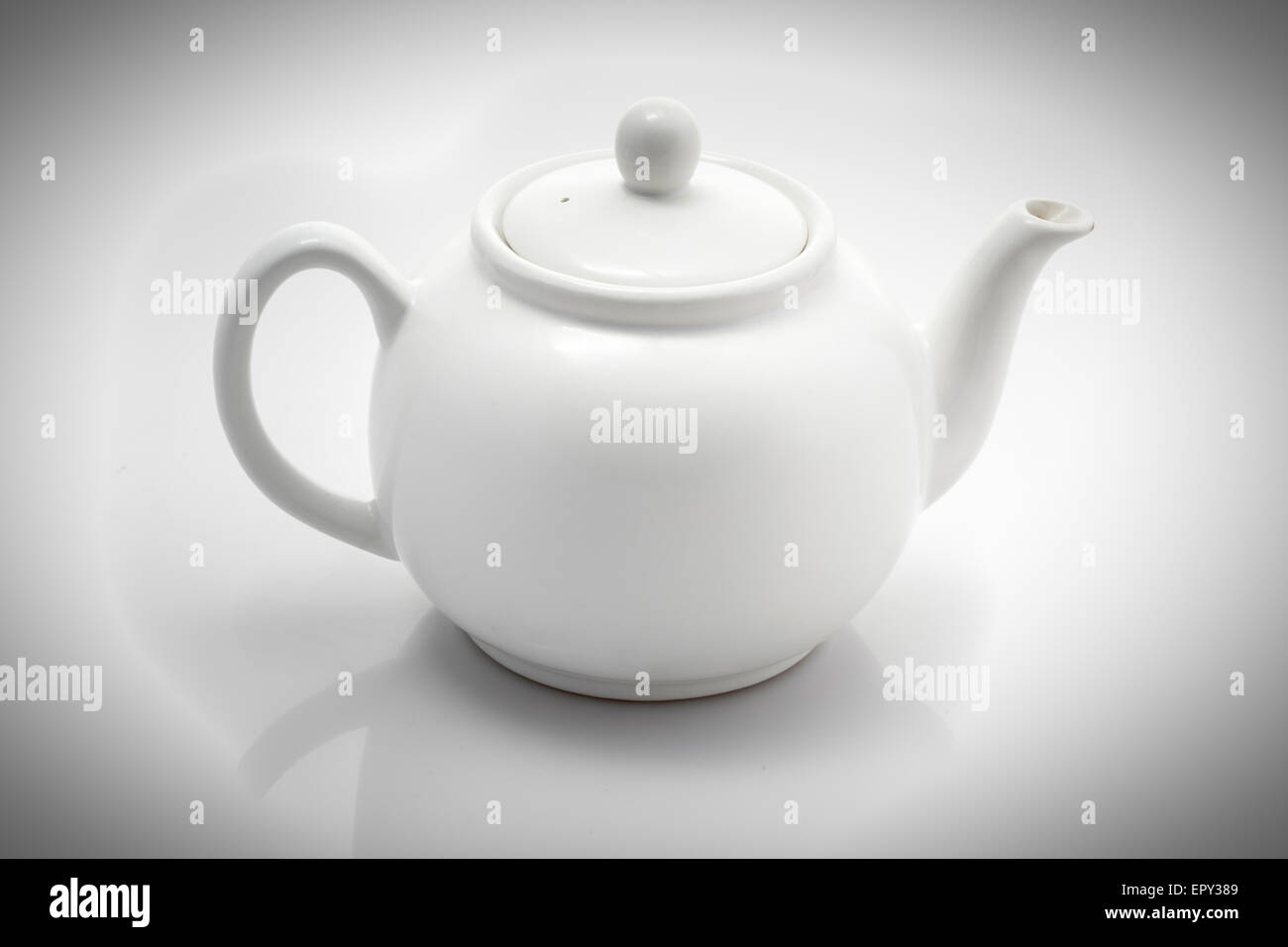 teapot isolated on a white background Stock Photo - Alamy