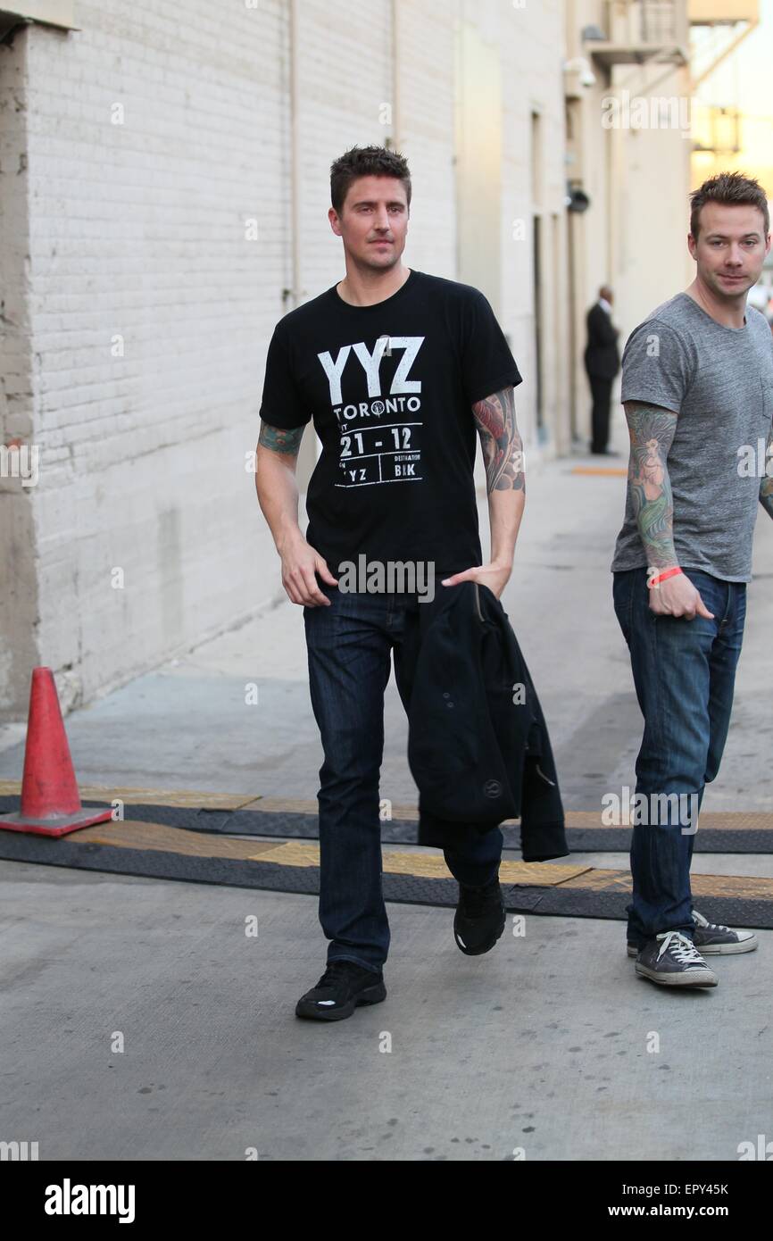 Celebrities at the 'Jimmy Kimmel Live!' studios Featuring: Daniel Adair ...