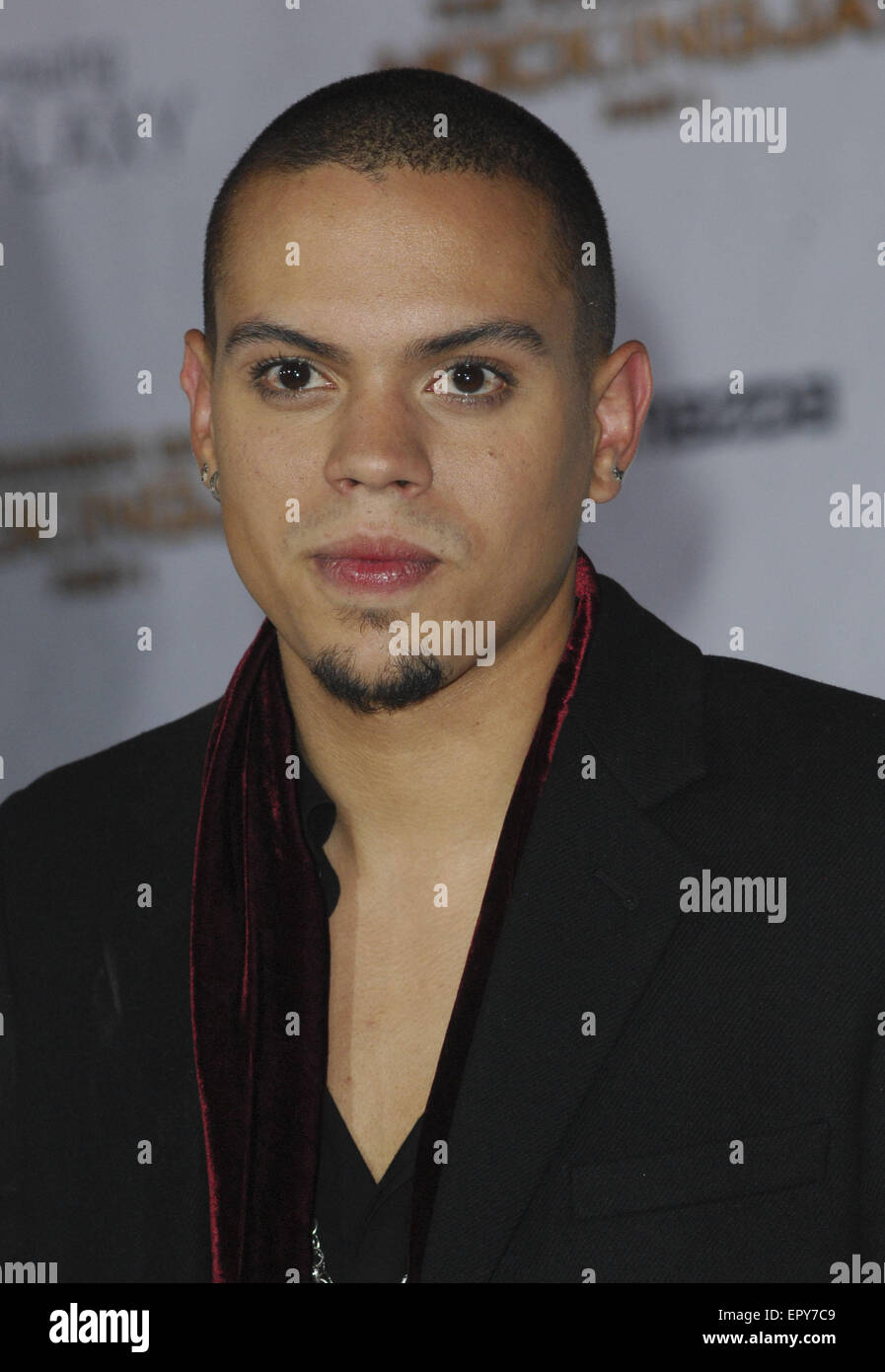 Premiere of The Hunger Games Mockingjay Part One Featuring: Evan Ross ...