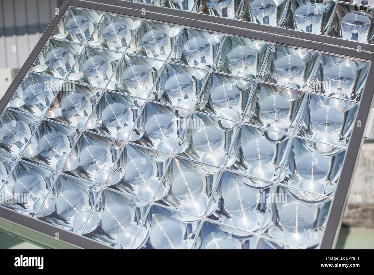Solar energy plates Stock Photo - Alamy