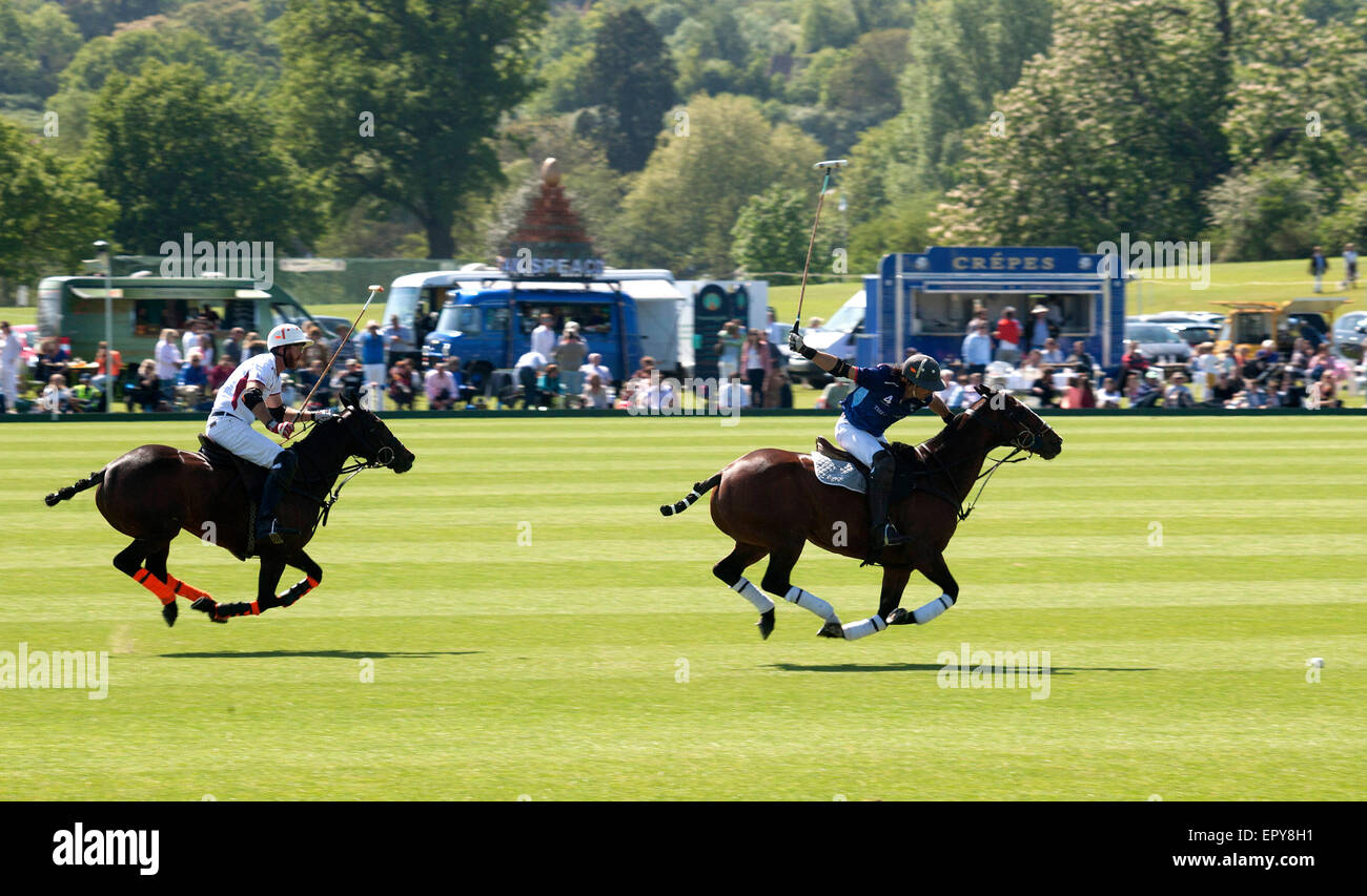 Polo match at Cowdray Park Stock Photo - Alamy