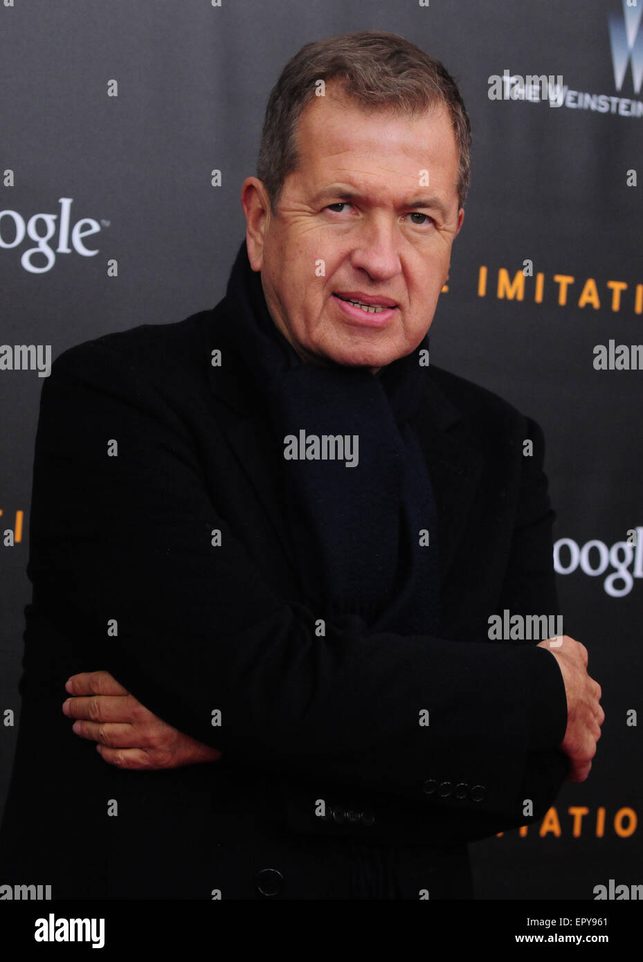 Premiere of 'The Imitation Game' held at The Ziegfeld Theatre ...