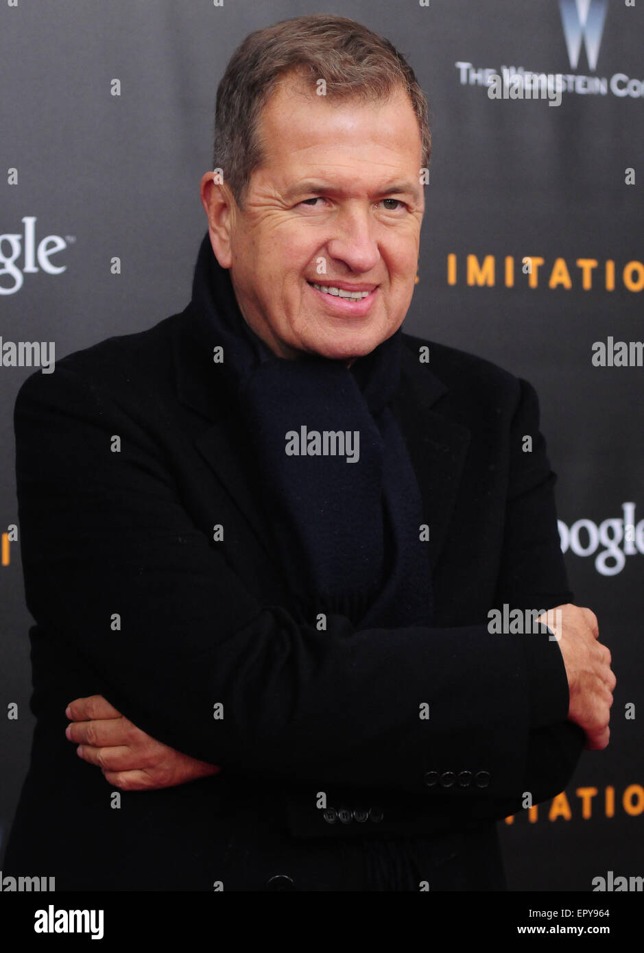 Premiere of 'The Imitation Game' held at The Ziegfeld Theatre ...