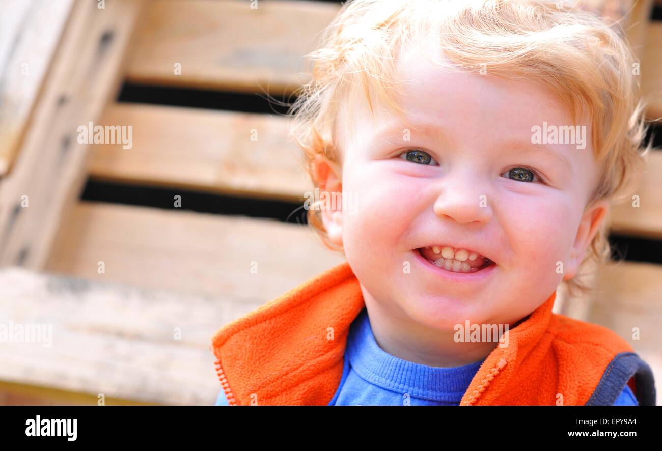 Portrait of a happy child Stock Photo - Alamy