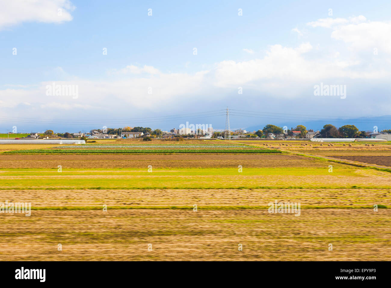 Farmland in Japan Stock Photo - Alamy