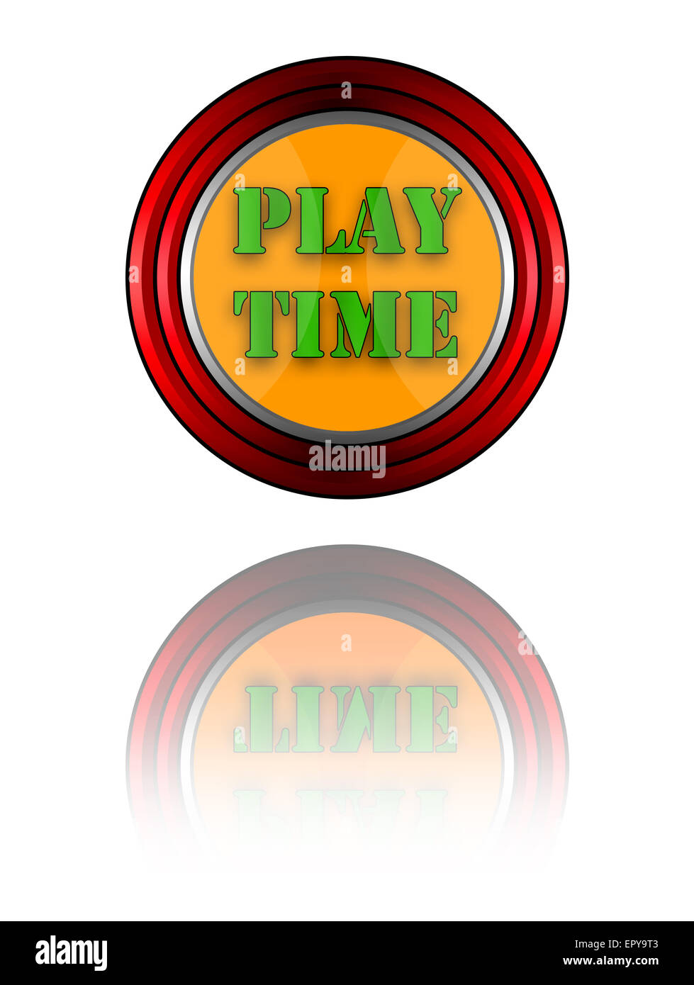 Play time happy time Cut Out Stock Images & Pictures - Alamy