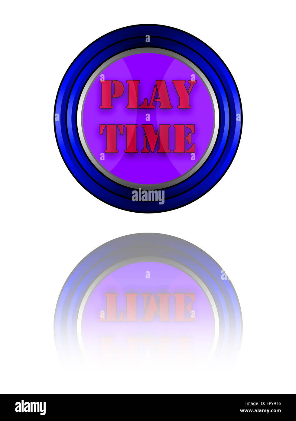 Play time fun buttons Stock Photo - Alamy