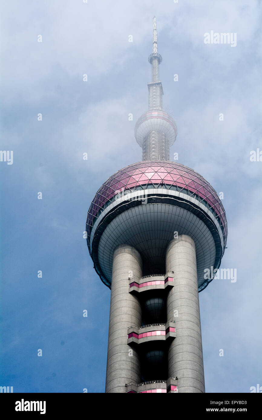 2015 Oriental Pearl Tower At High Resolution Stock Photography and ...