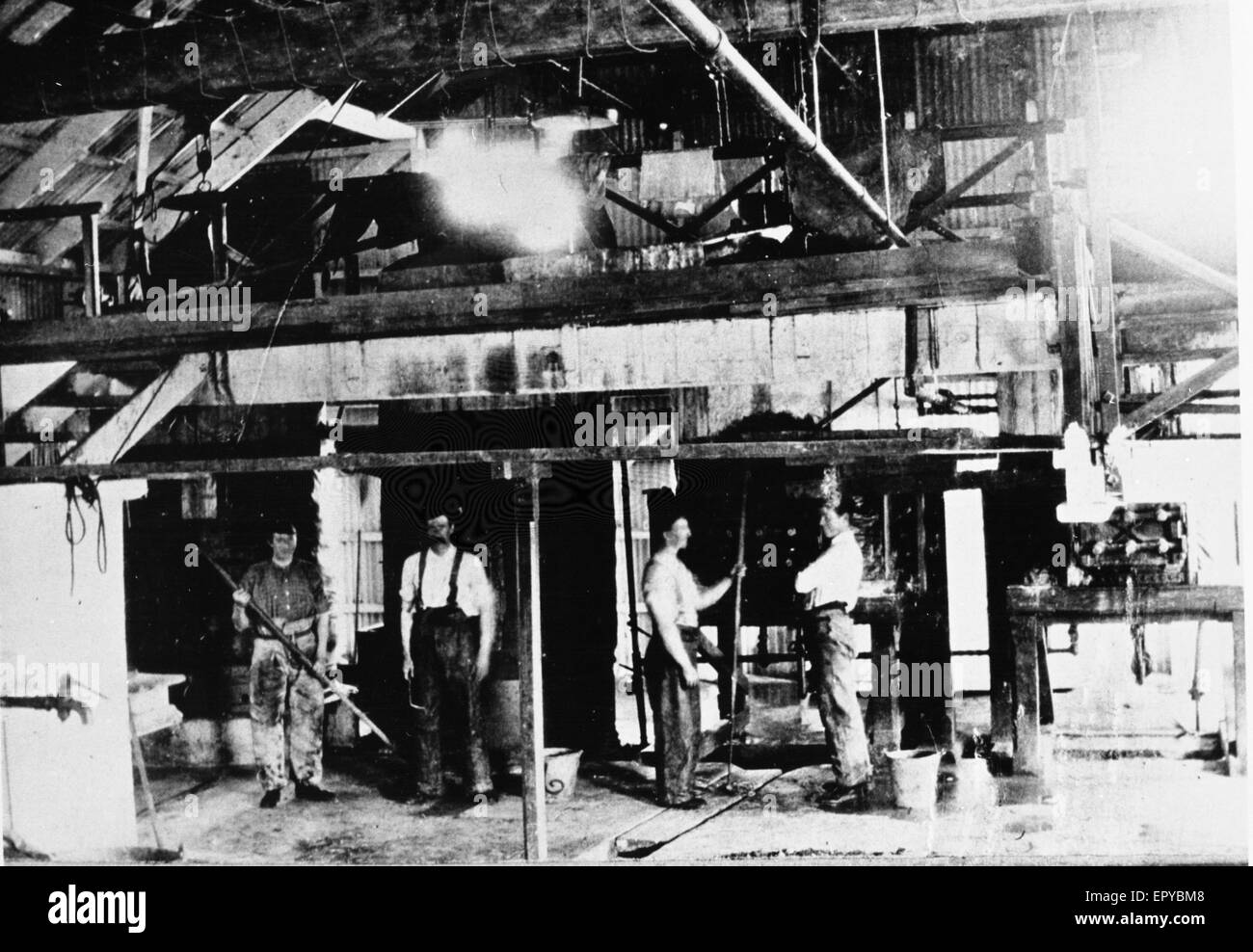 Canning factory Black and White Stock Photos & Images - Alamy