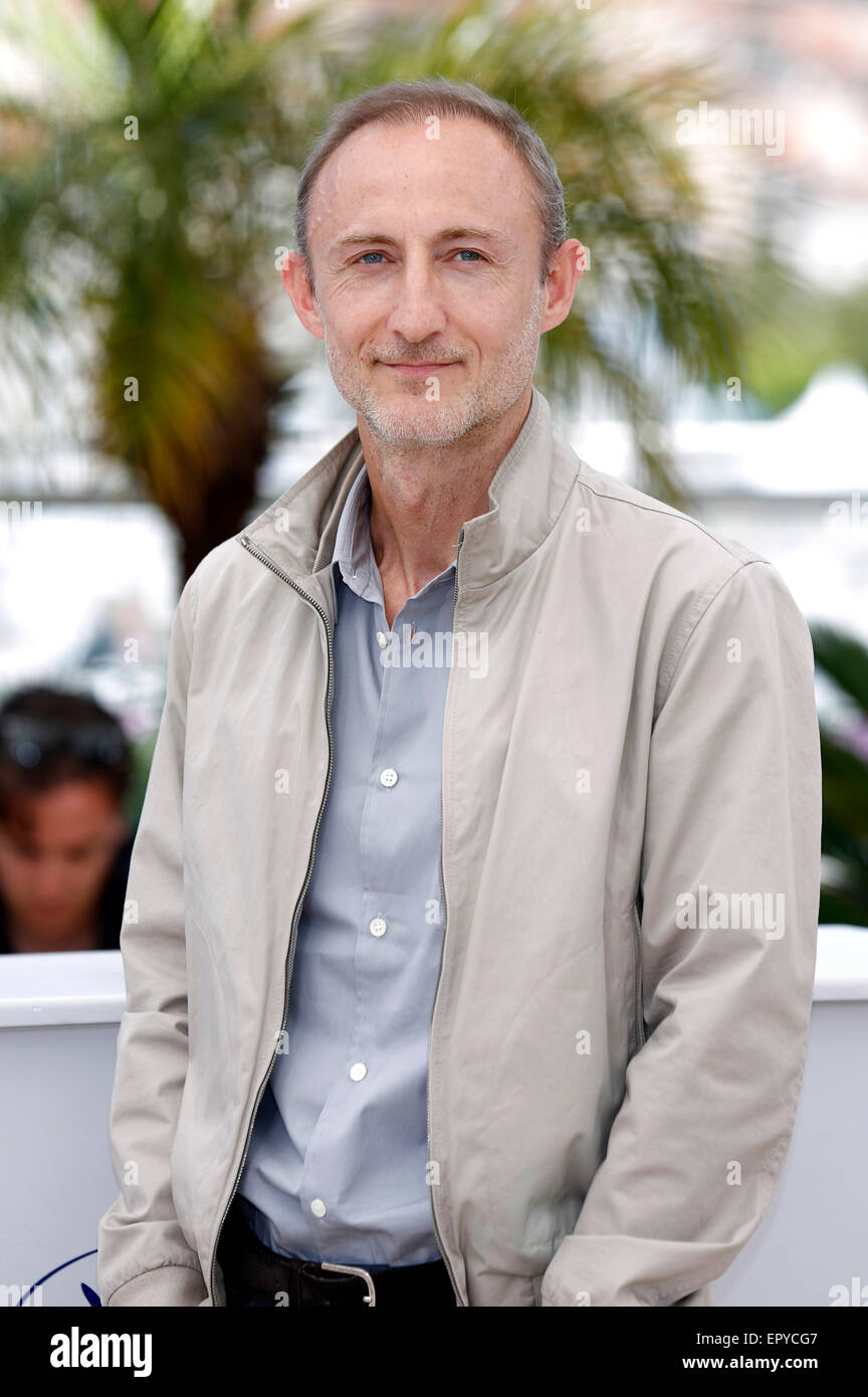 Cannes, France. 22nd May, 2015. Guillaume Nicloux during the 'Valley of ...