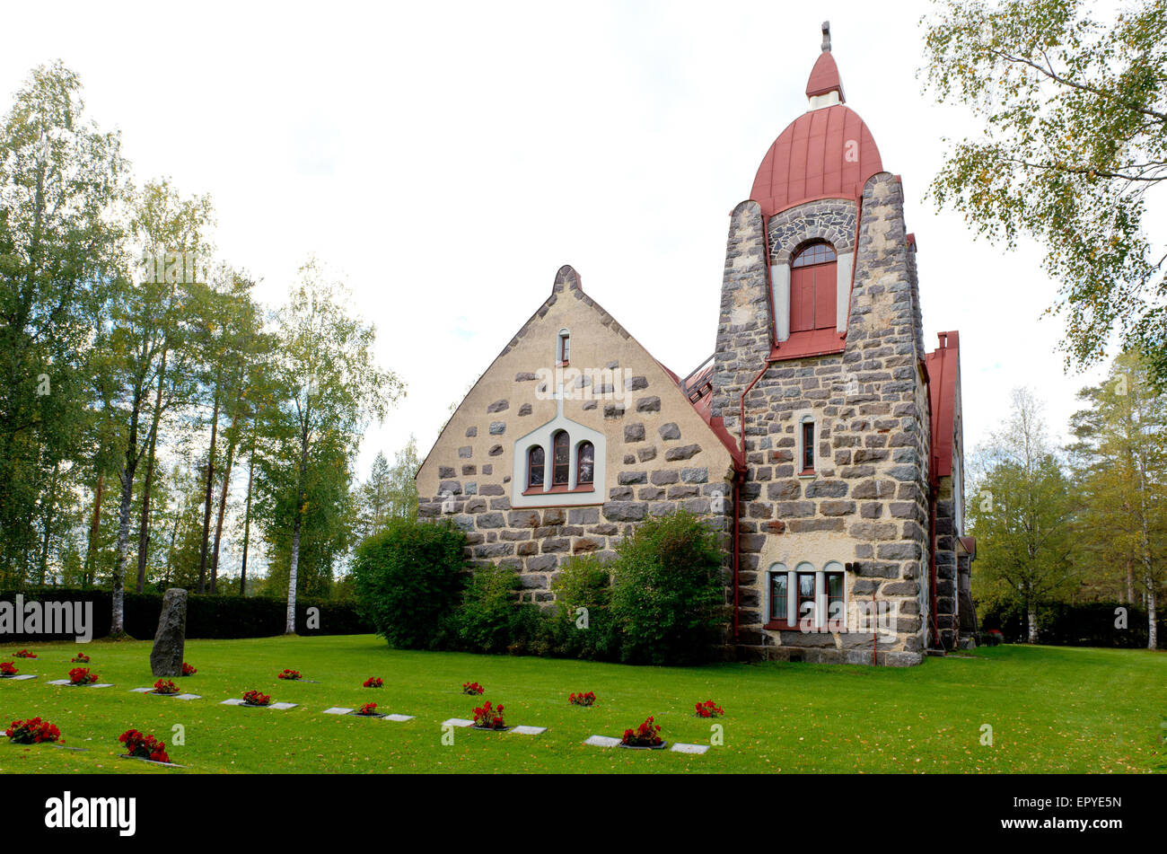Old stone church Stock Photo - Alamy