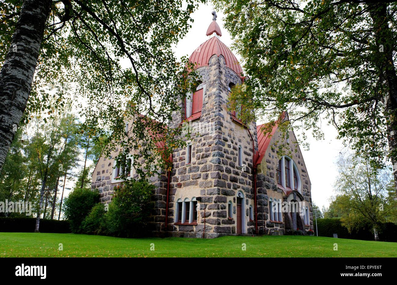 Old stone church Stock Photo - Alamy