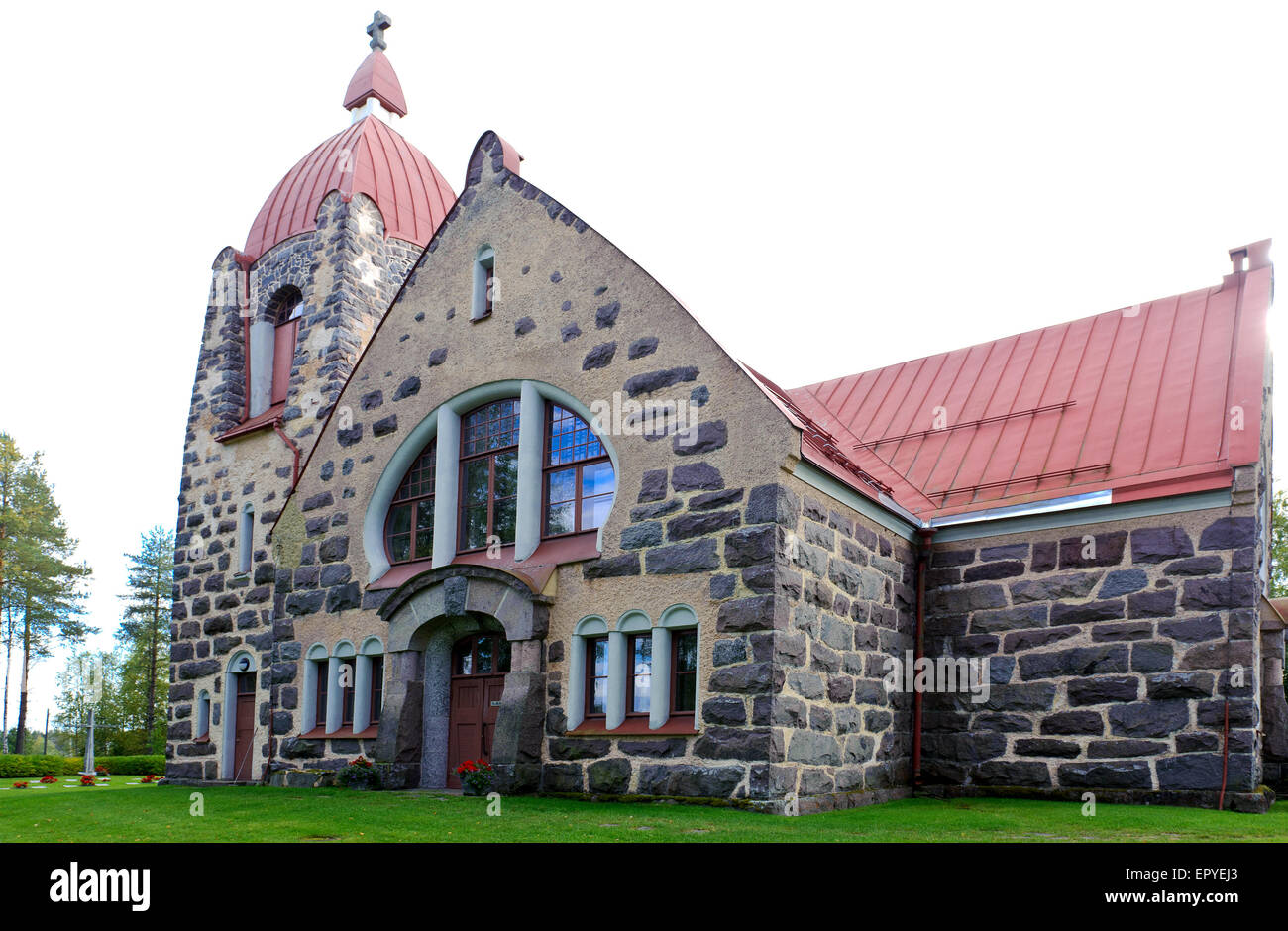 Old stone church Stock Photo - Alamy