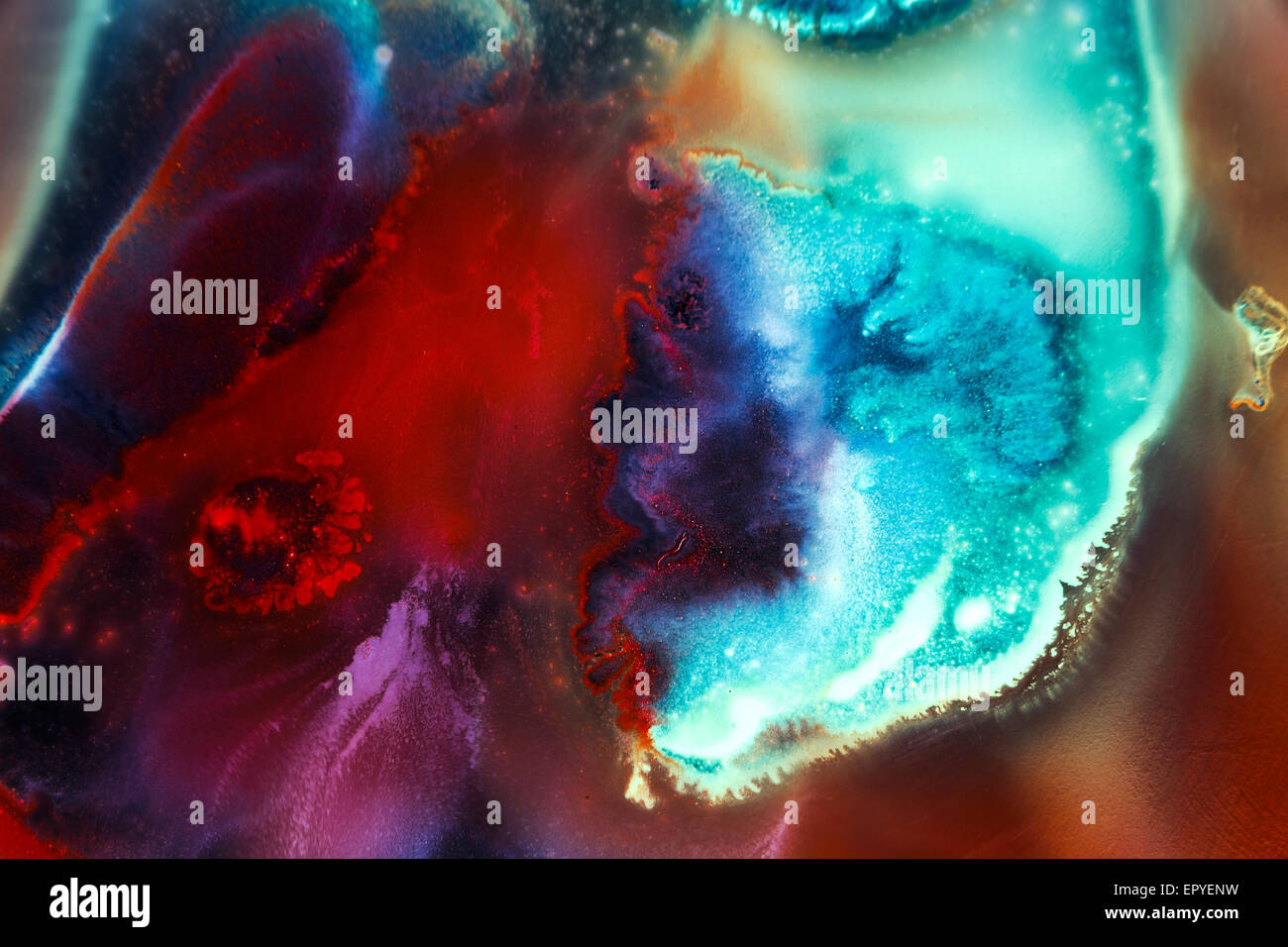 Acrylic colors . Abstract background Stock Photo - Alamy