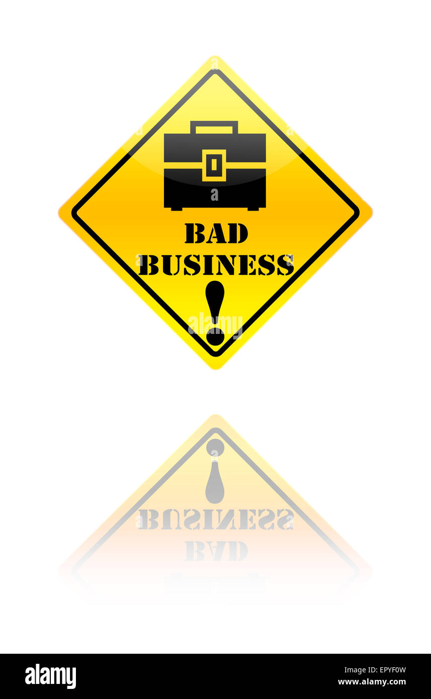 Risk management warning icon Cut Out Stock Images & Pictures - Alamy