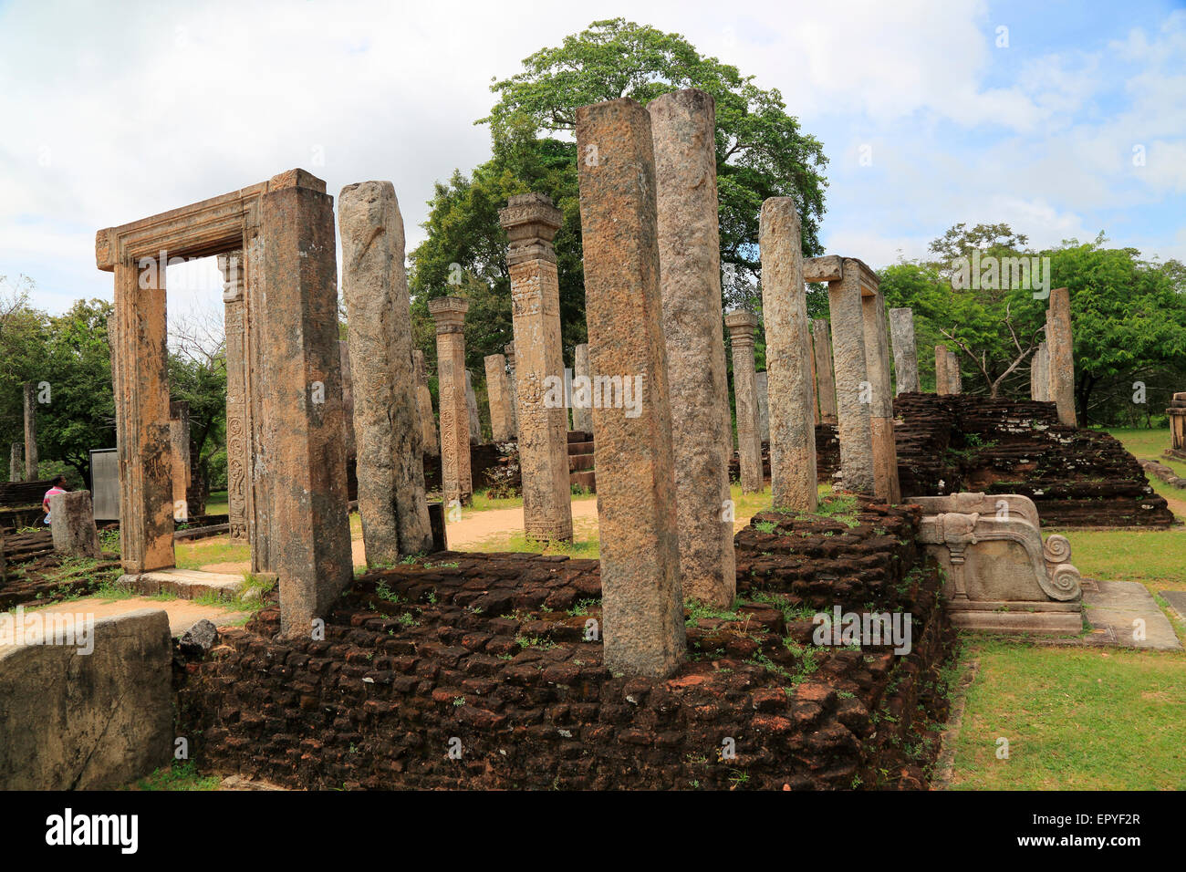 Atadage building in the Quadrangle, UNESCO World Heritage Site, the ...