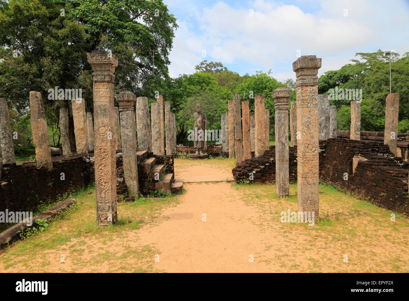 Atadage building in the Quadrangle, UNESCO World Heritage Site, the ...