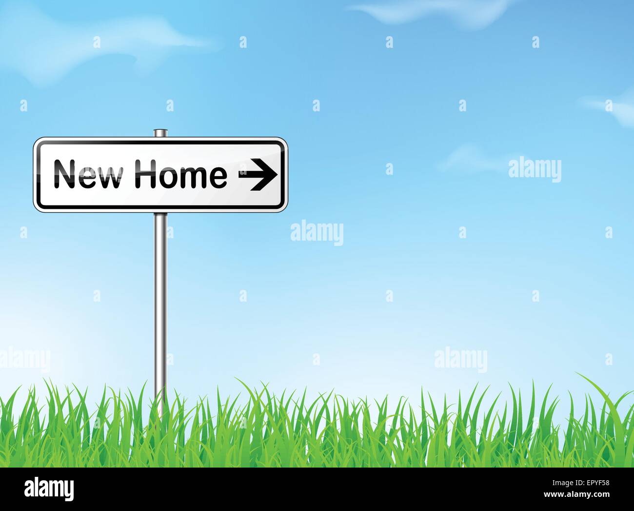 Future home of sign hi-res stock photography and images - Alamy