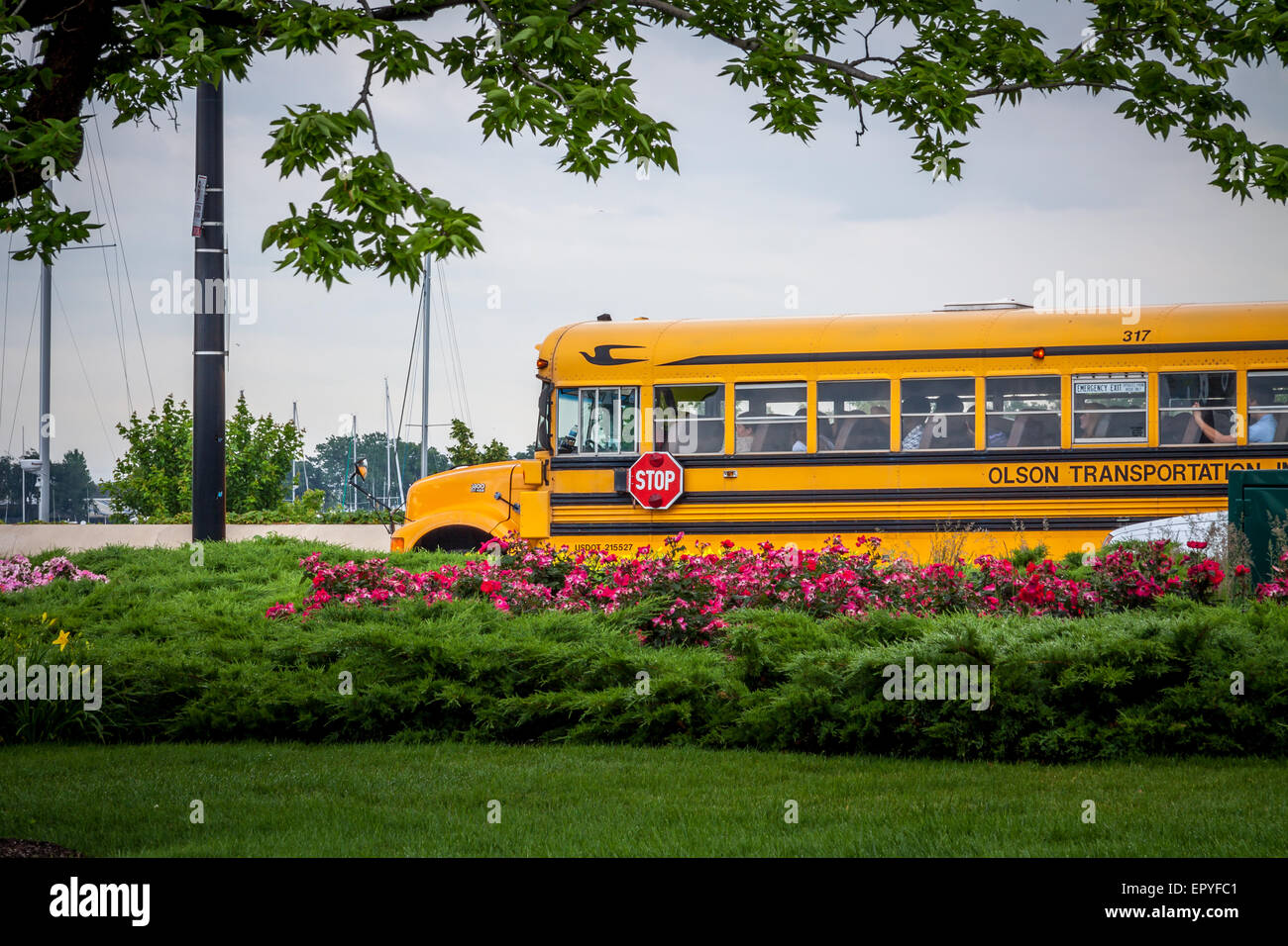 Chicago school bus hi-res stock photography and images - Alamy
