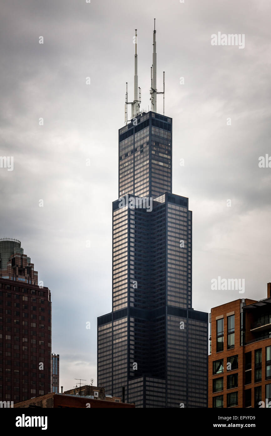 Willis sears tower hi-res stock photography and images - Alamy