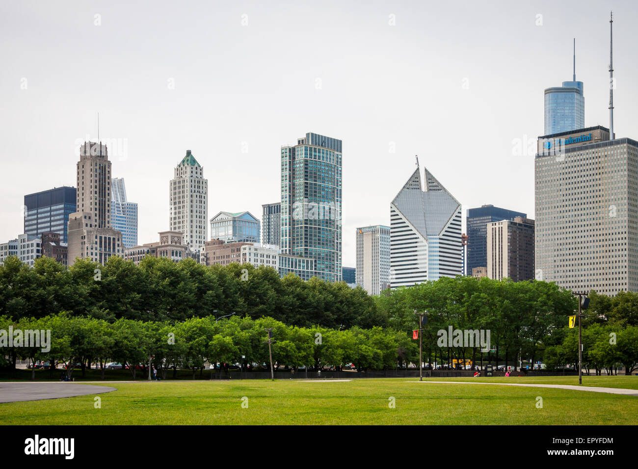 Millenium Park in Chicago Stock Photo - Alamy