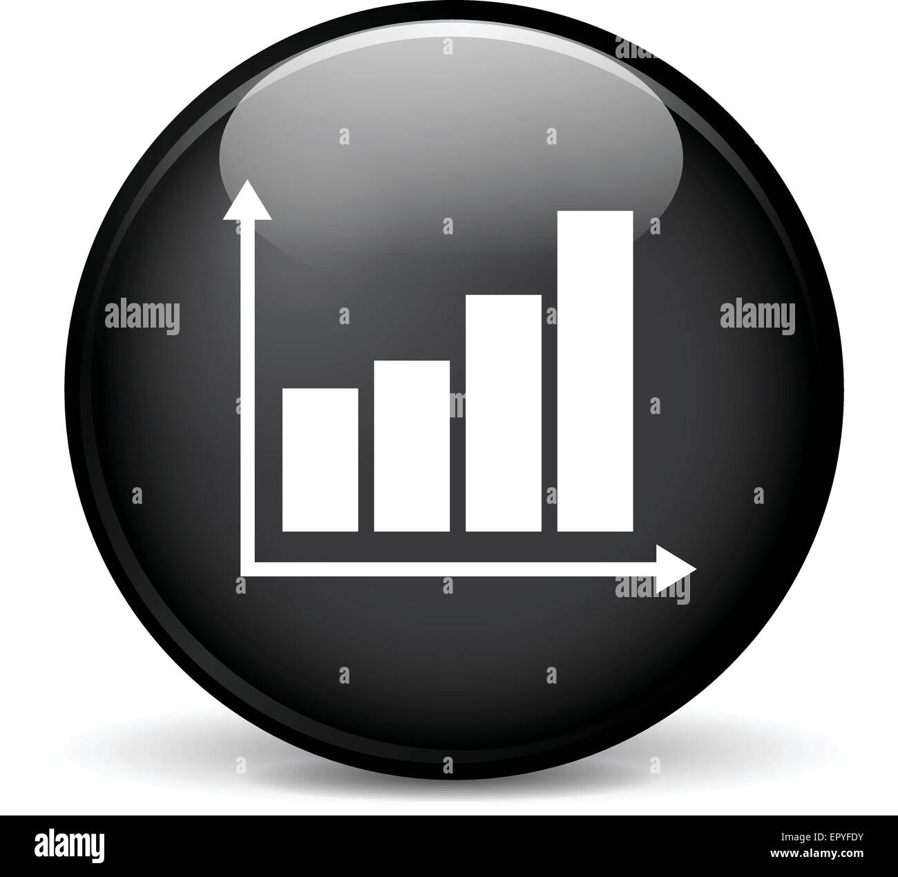 Modern growth graph Stock Vector Images - Alamy