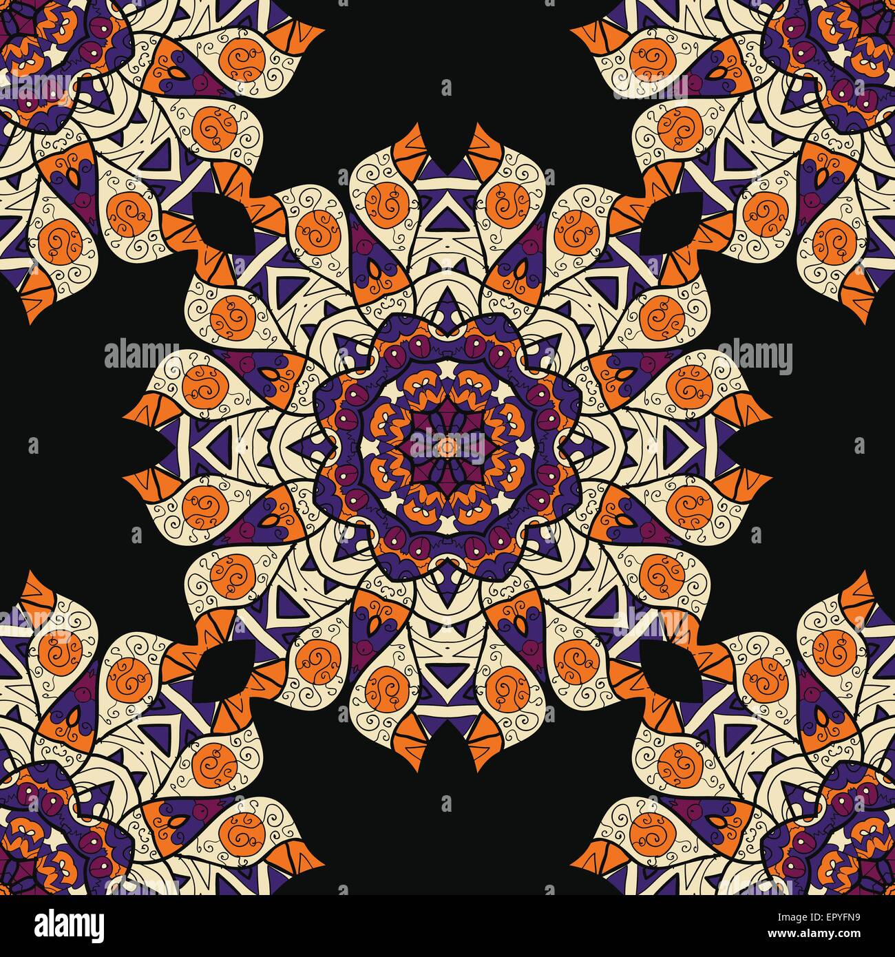 Arabesque seamless pattern. Texture vector. Fabric illustration Stock ...