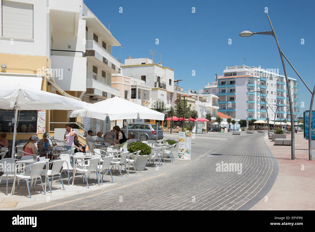 Armacao de Pera a holiday resort on the Algarve Portugal Seafront ...