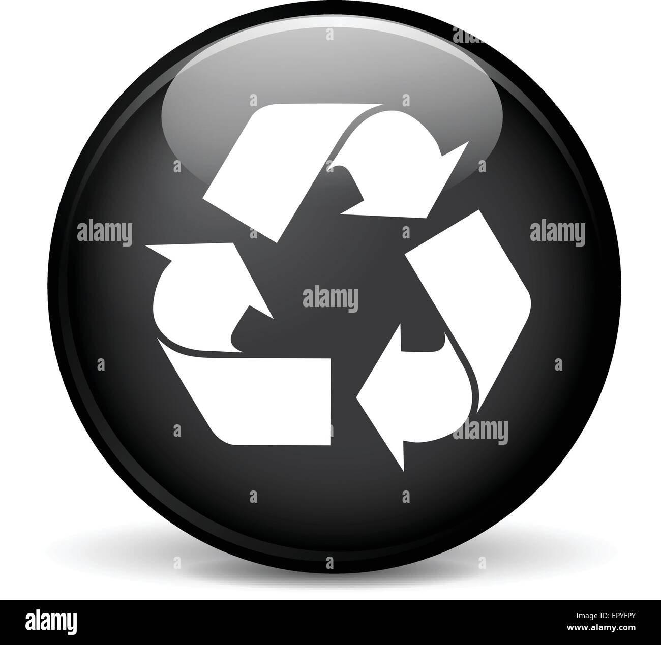 Icon recycle hi-res stock photography and images - Alamy