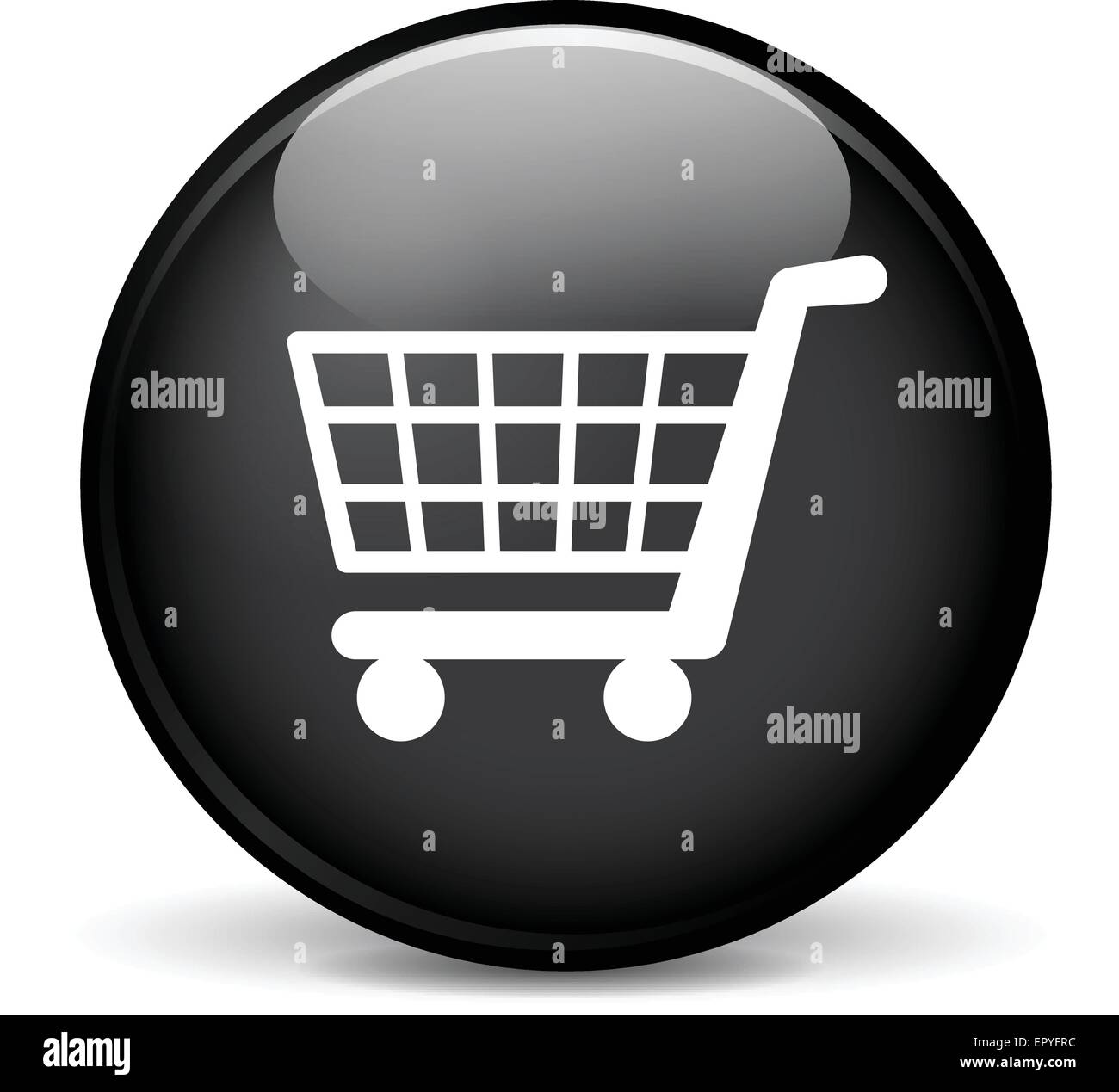 Online shopping shop icon Stock Vector Images - Alamy