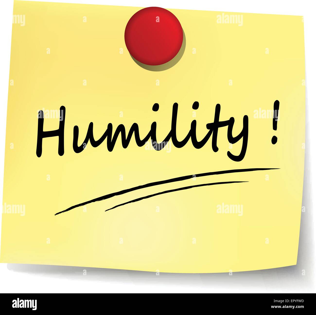 Humility Stock Vector Images - Alamy