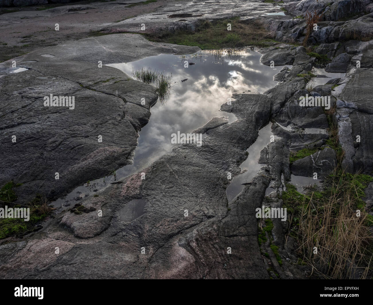 Rocks in the center of Helsinki Stock Photo - Alamy