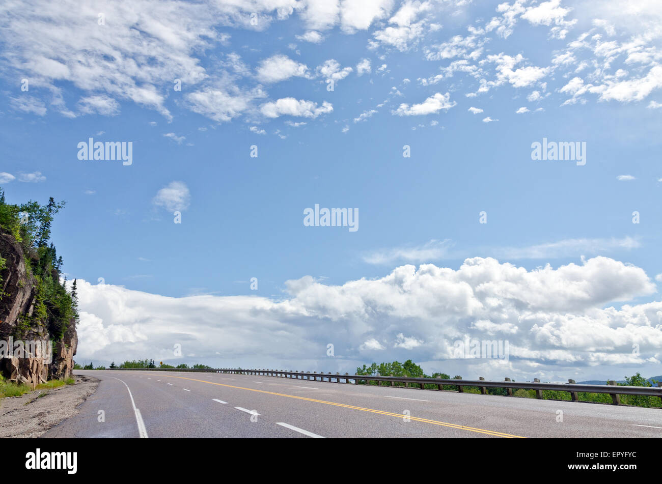 Landscape along the trans canada highway hi-res stock photography and ...