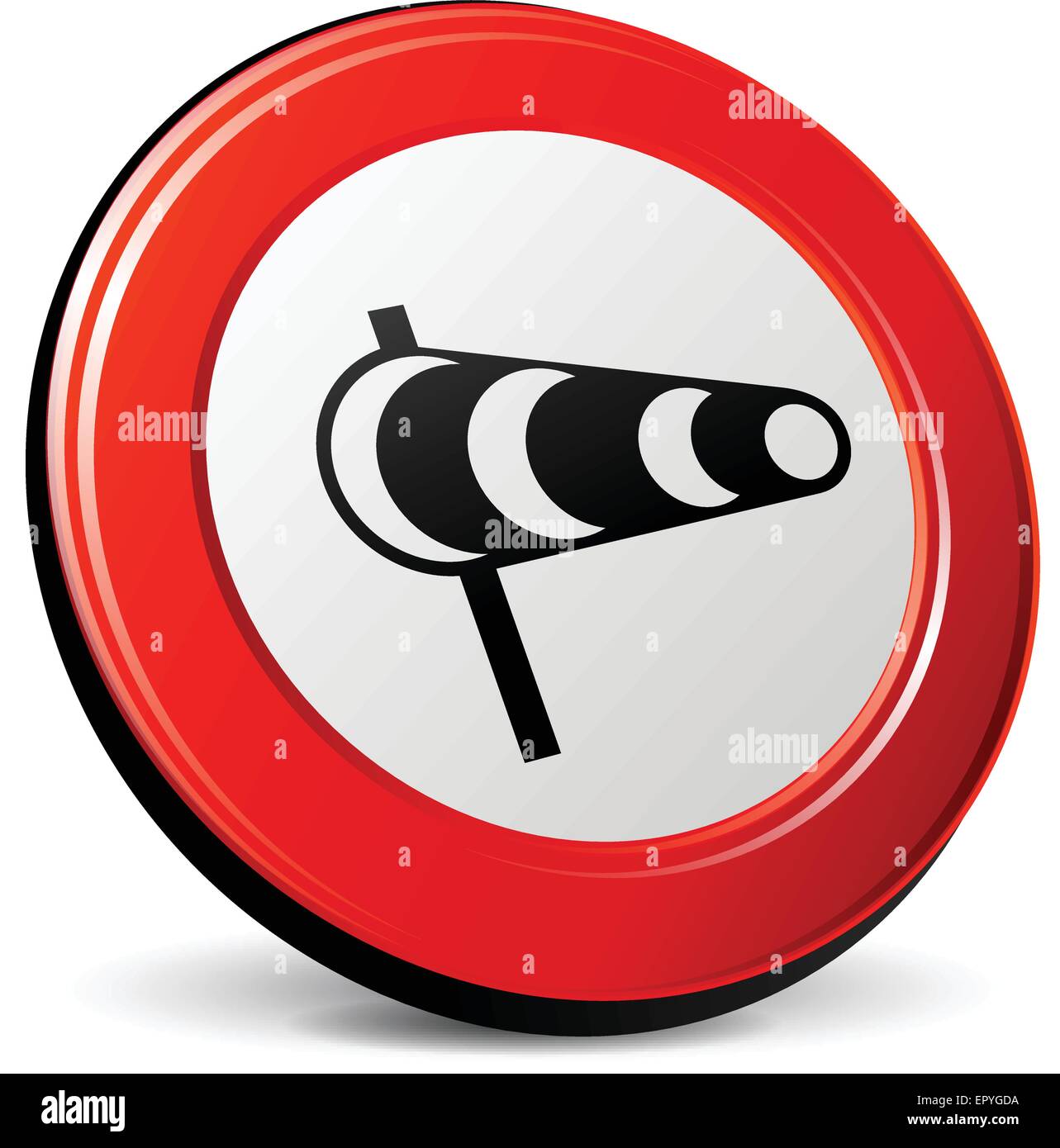 illustration of wind 3d red design icon Stock Vector Image & Art - Alamy