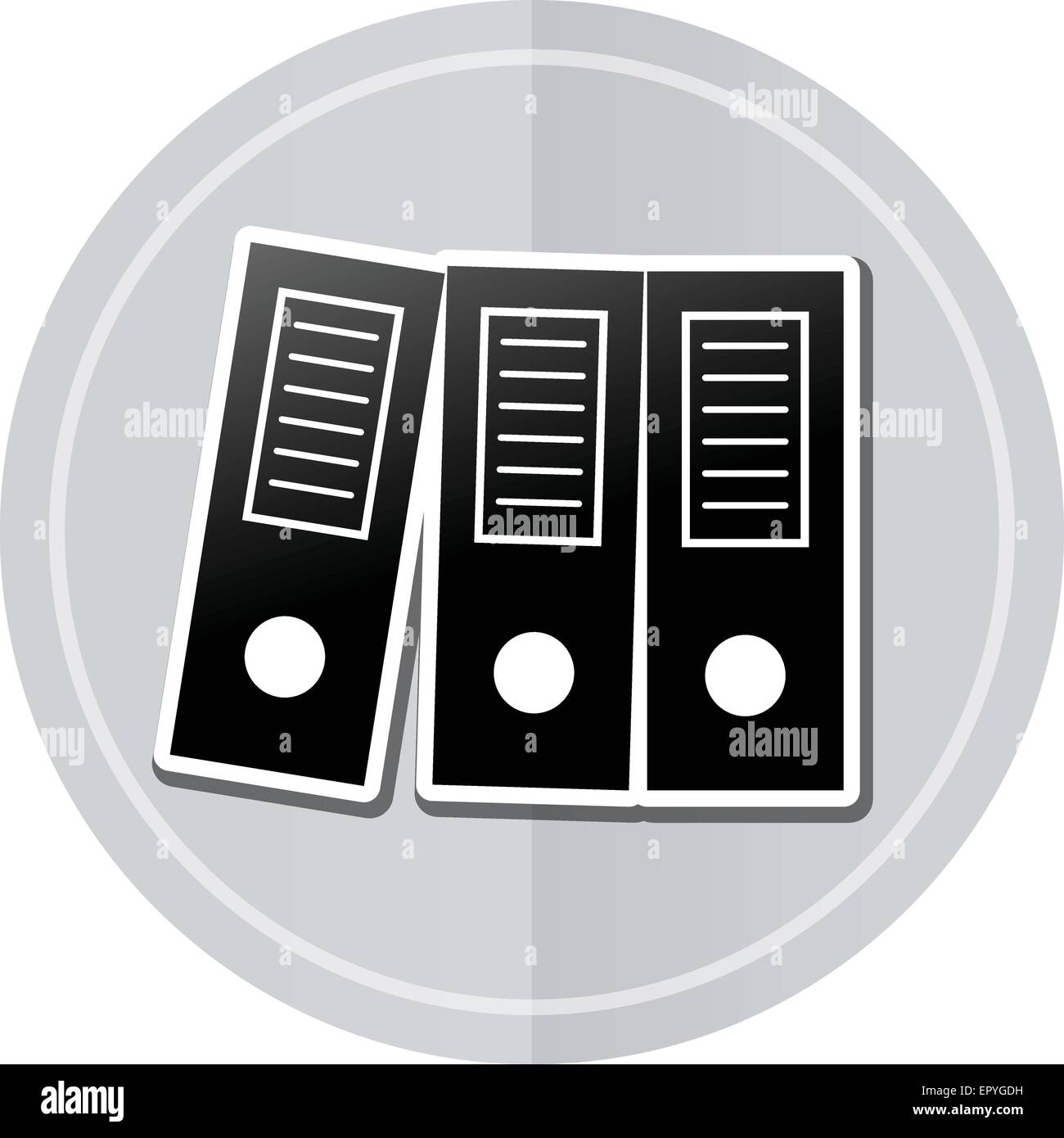 File binders Stock Vector Images - Alamy