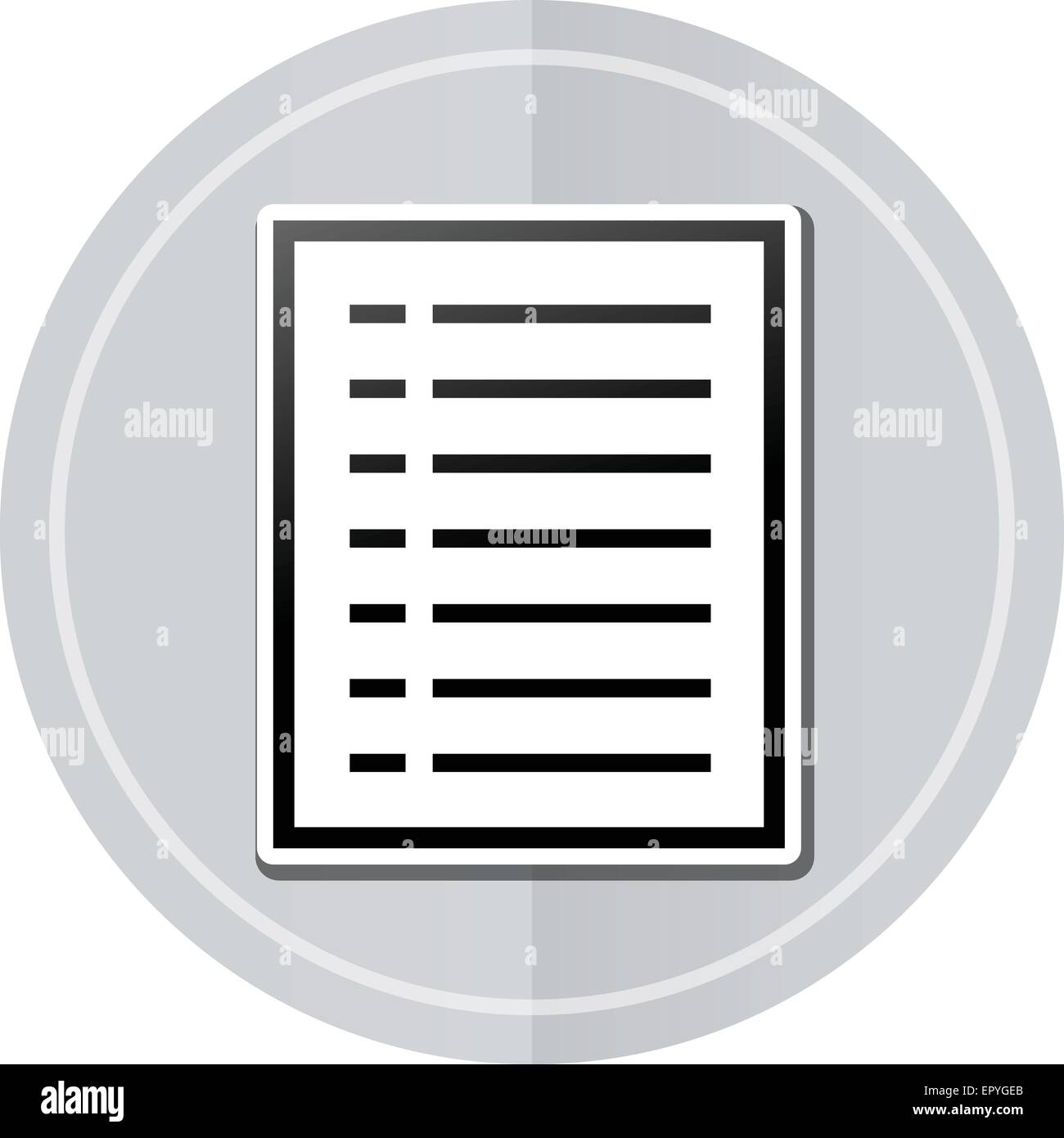 Document download app Stock Vector Images - Alamy