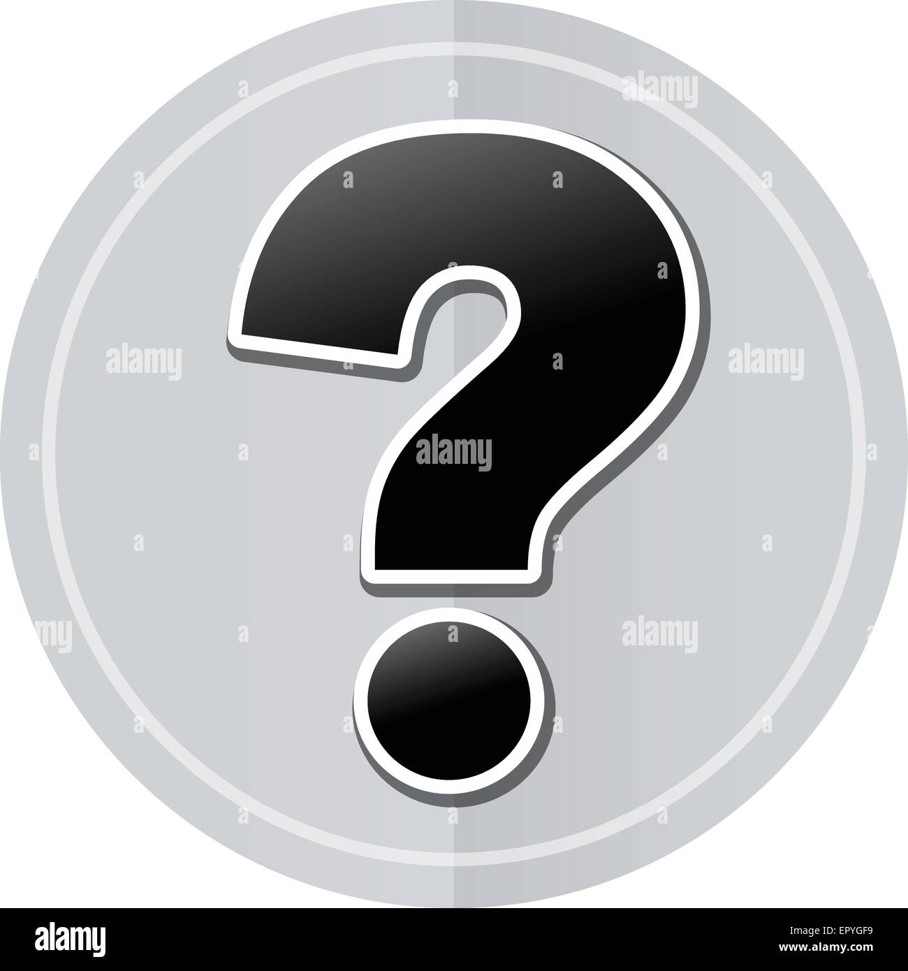 Icon interrogation hi-res stock photography and images - Alamy