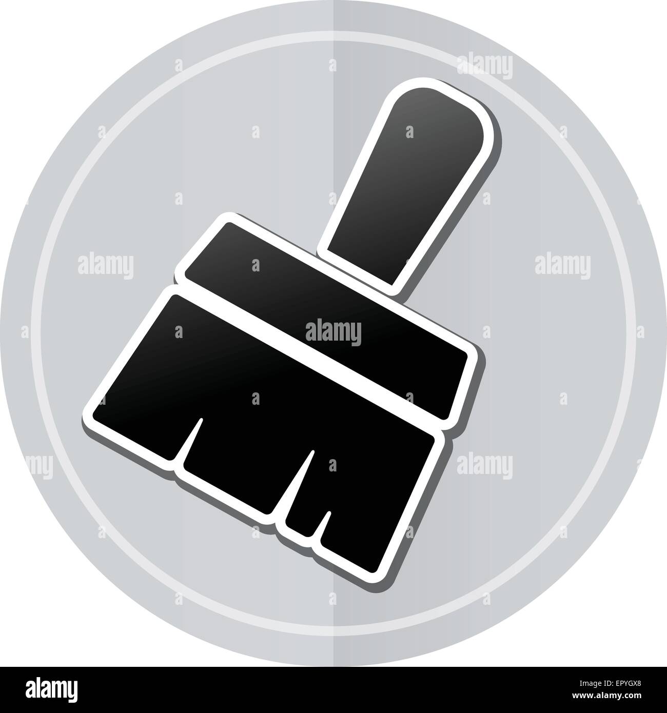 Paintbrush paper Stock Vector Images - Alamy