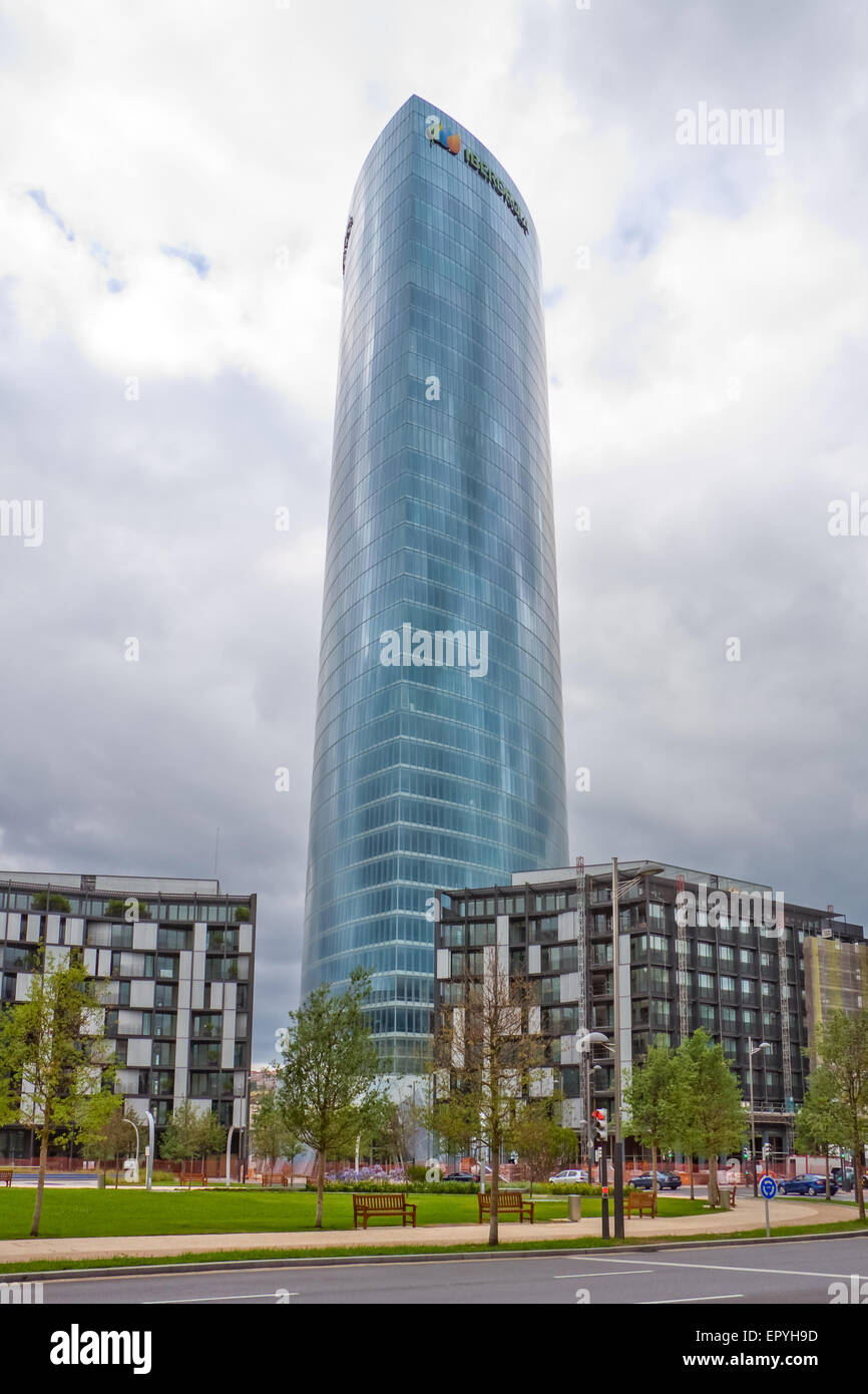 Iberdrola building in Bilbao, Spain Stock Photo - Alamy
